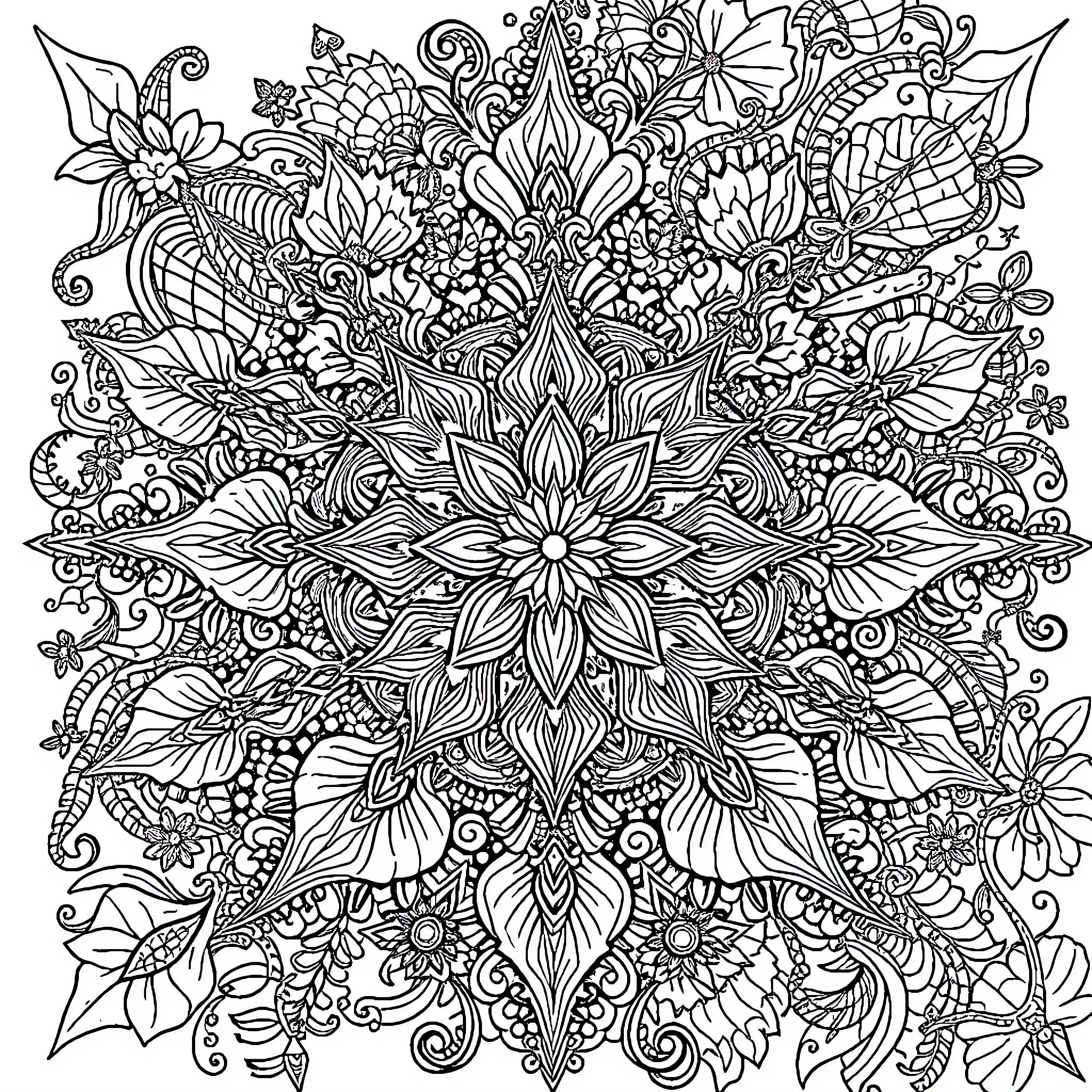 Best Detailed Coloring Pages (Free Printable PDF)