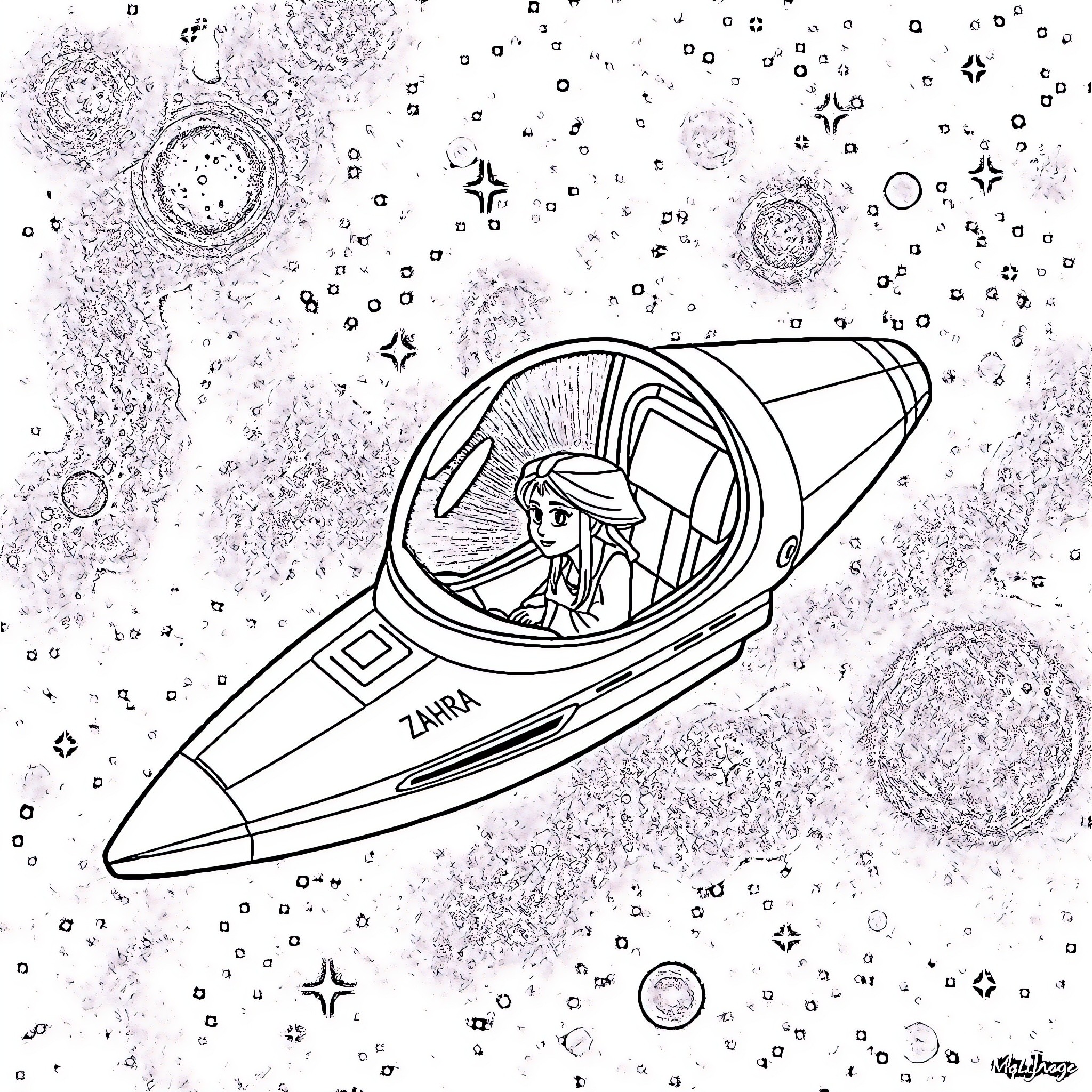 Best Zahra Coloring Pages (Free Printable PDF)
