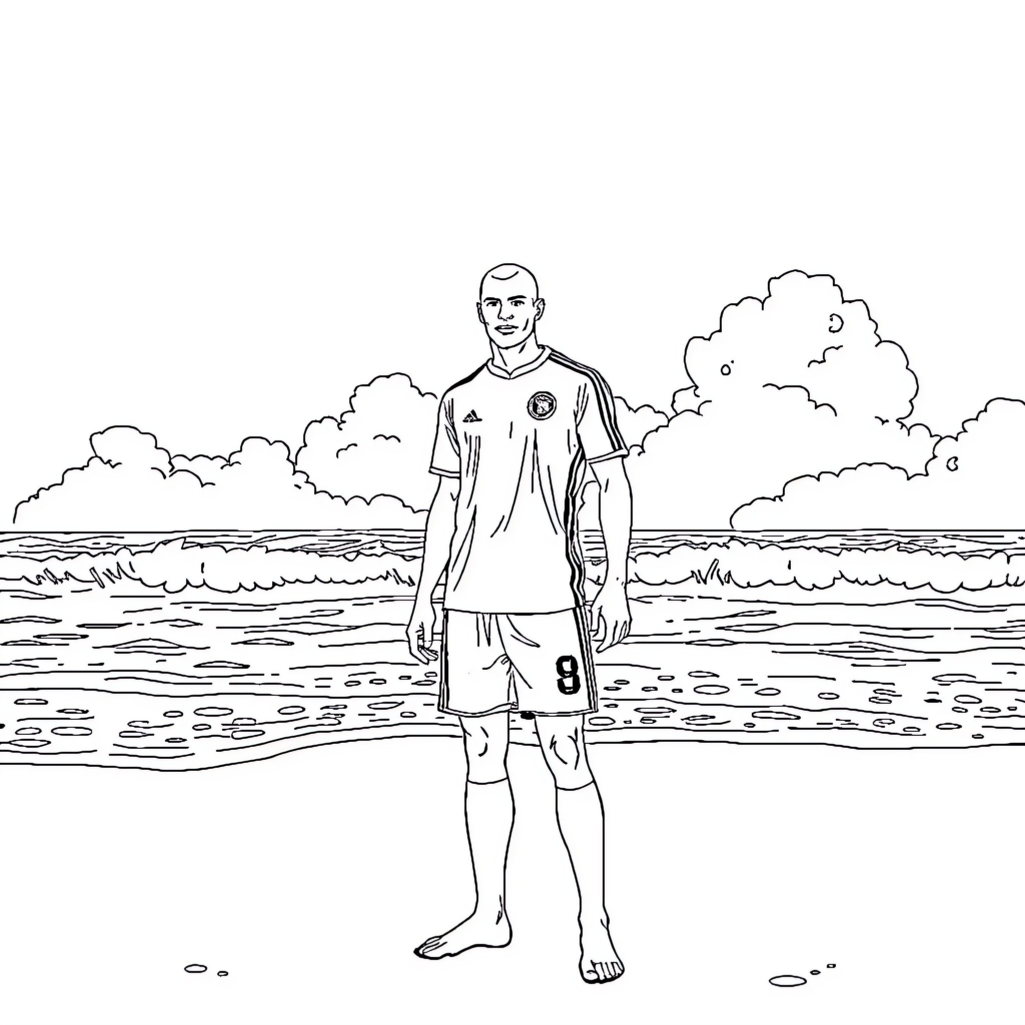 Best Zidane Coloring Pages (Free Printable PDF)