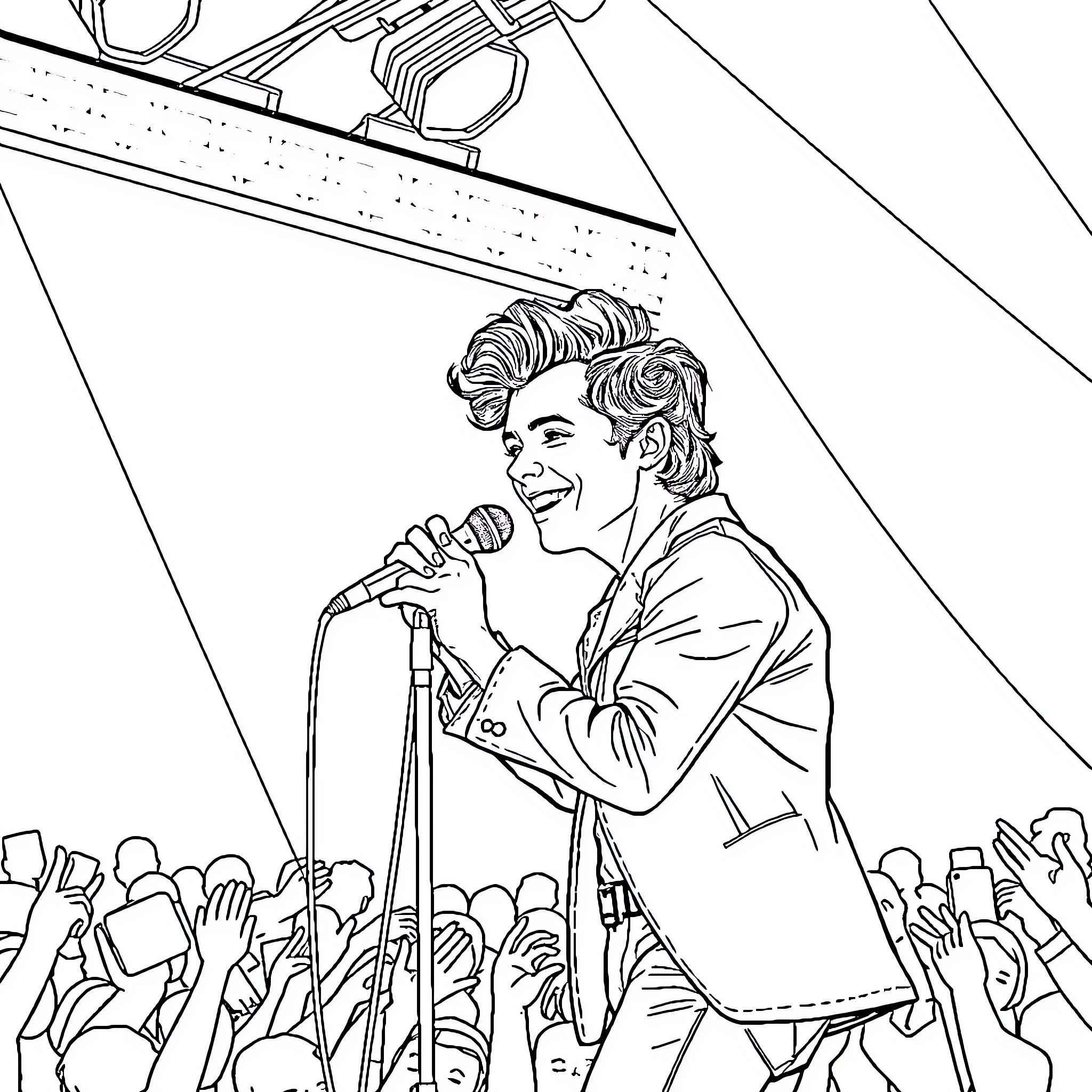 Best Harry Styles Coloring Pages (Free Printable PDF)