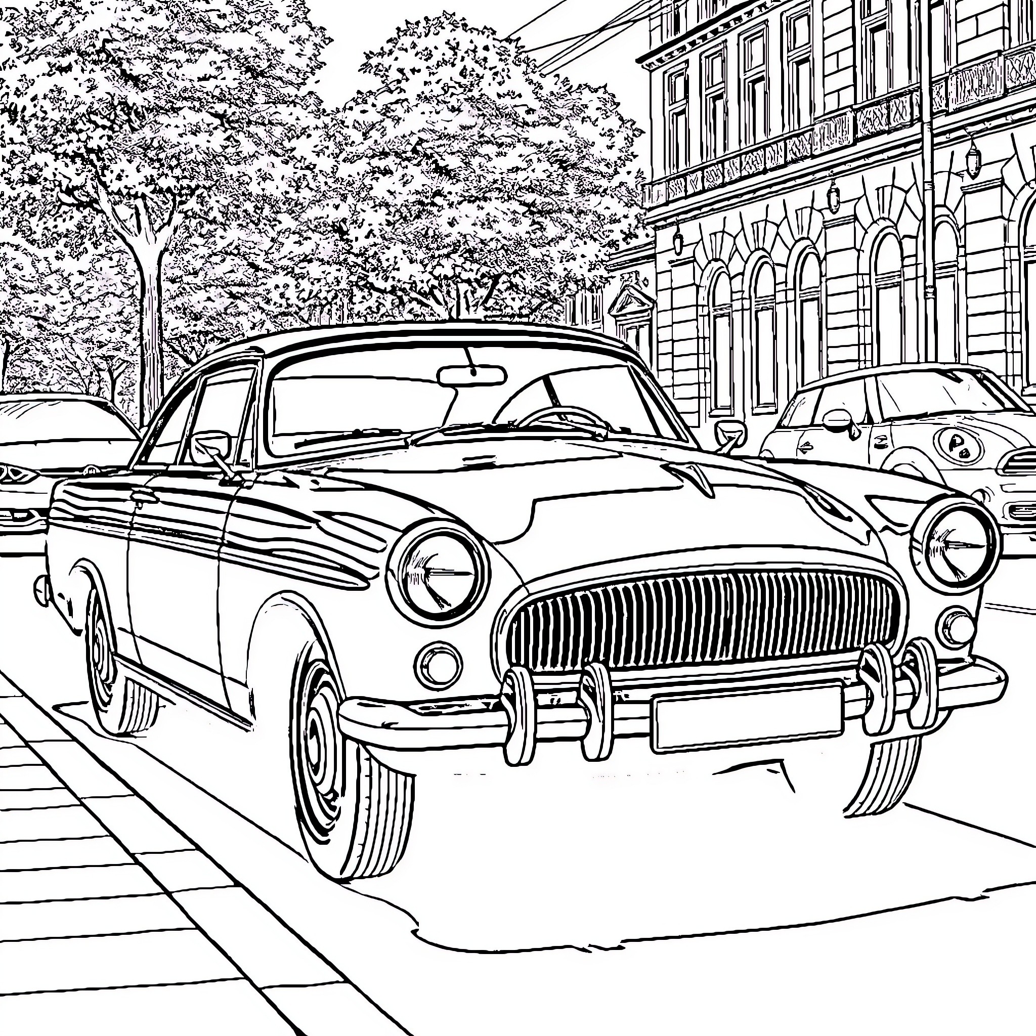 Best Motor Coloring Pages (Free Printable PDF)