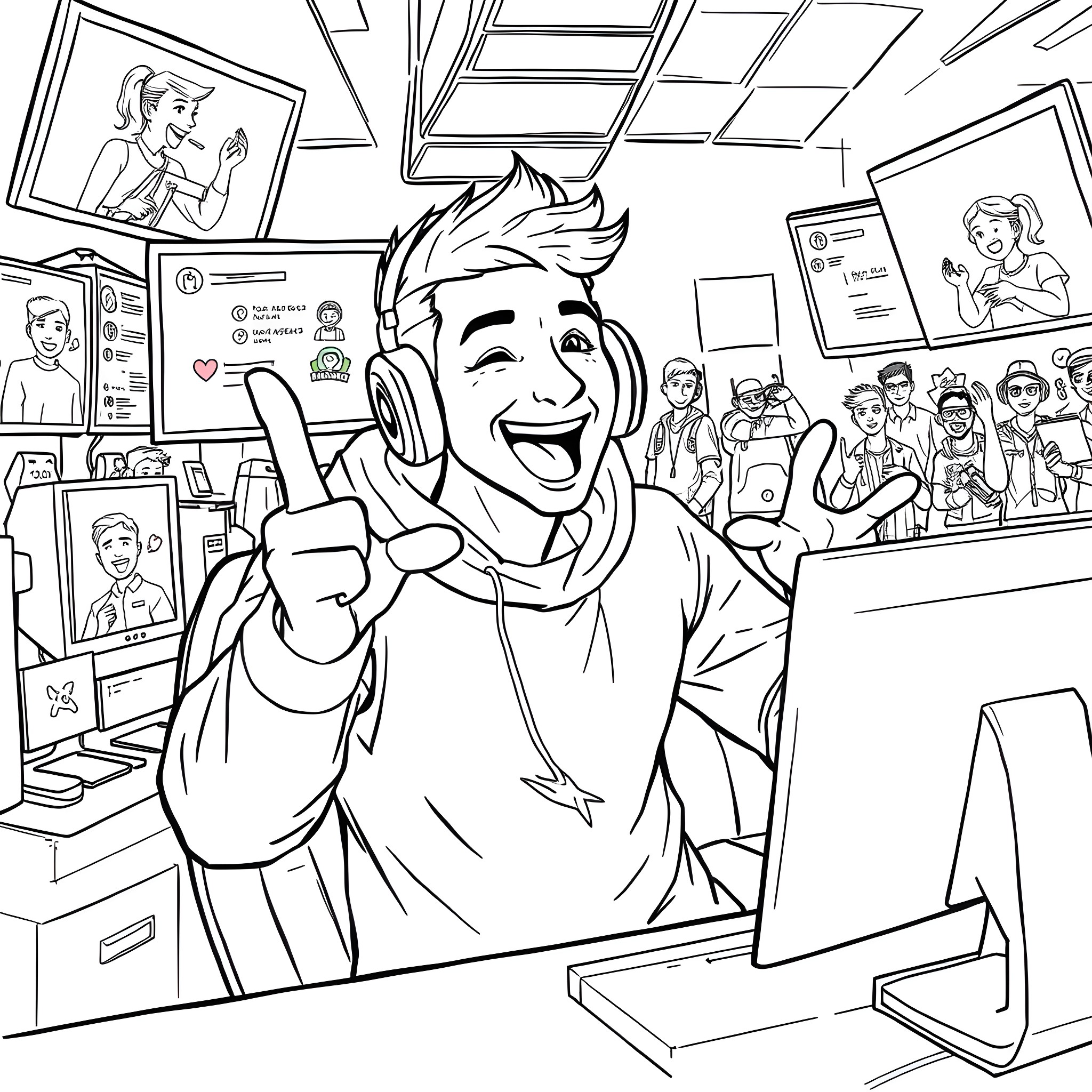 Best Ishowspeed Coloring Pages (Free Printable PDF)