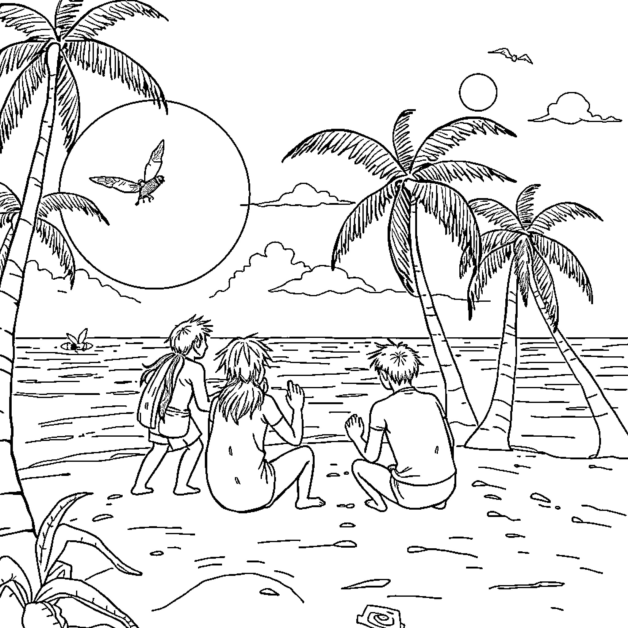 Best Lord of the Flies Coloring Pages (Free Printable PDF)