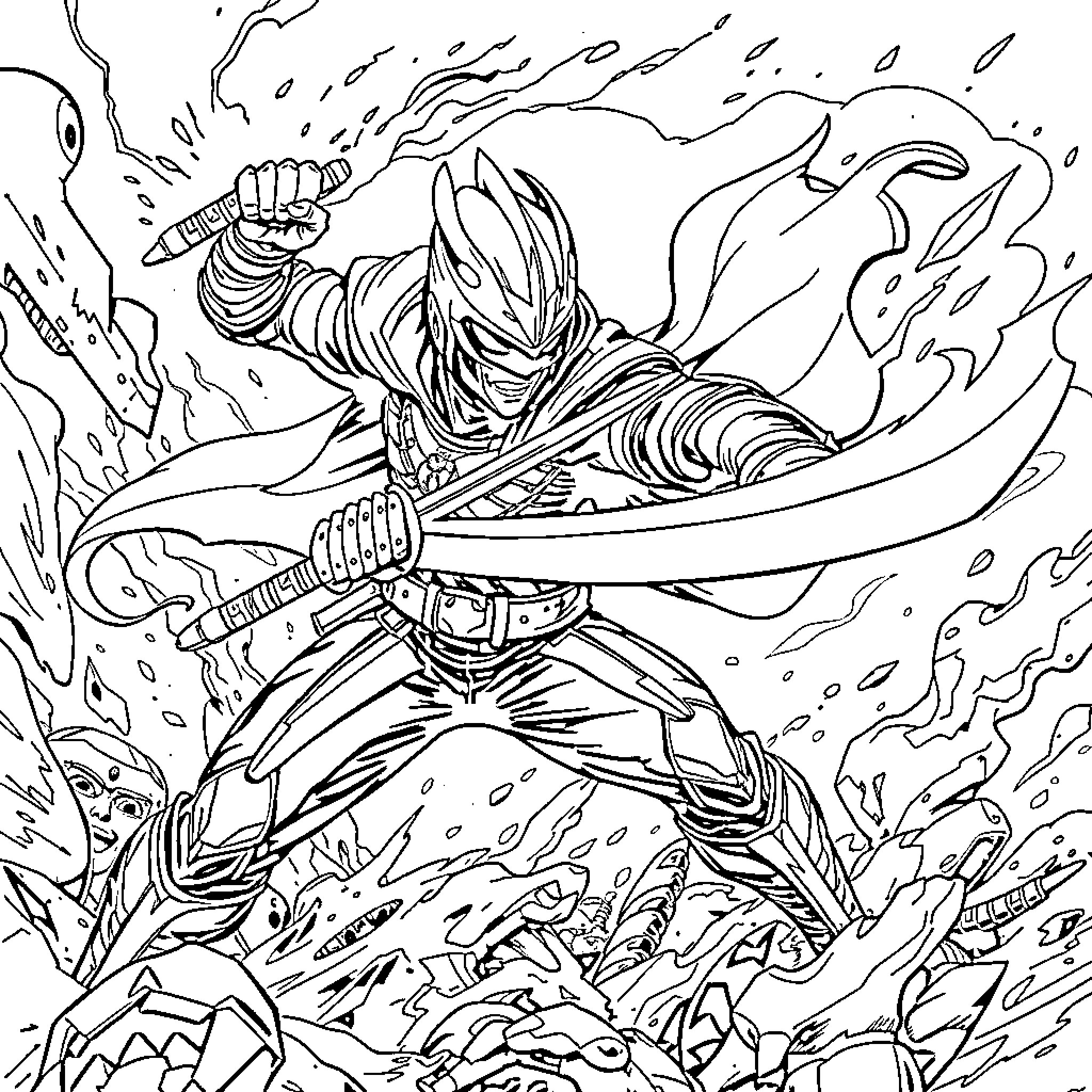 Best Technoblade Coloring Pages (Free Printable PDF)