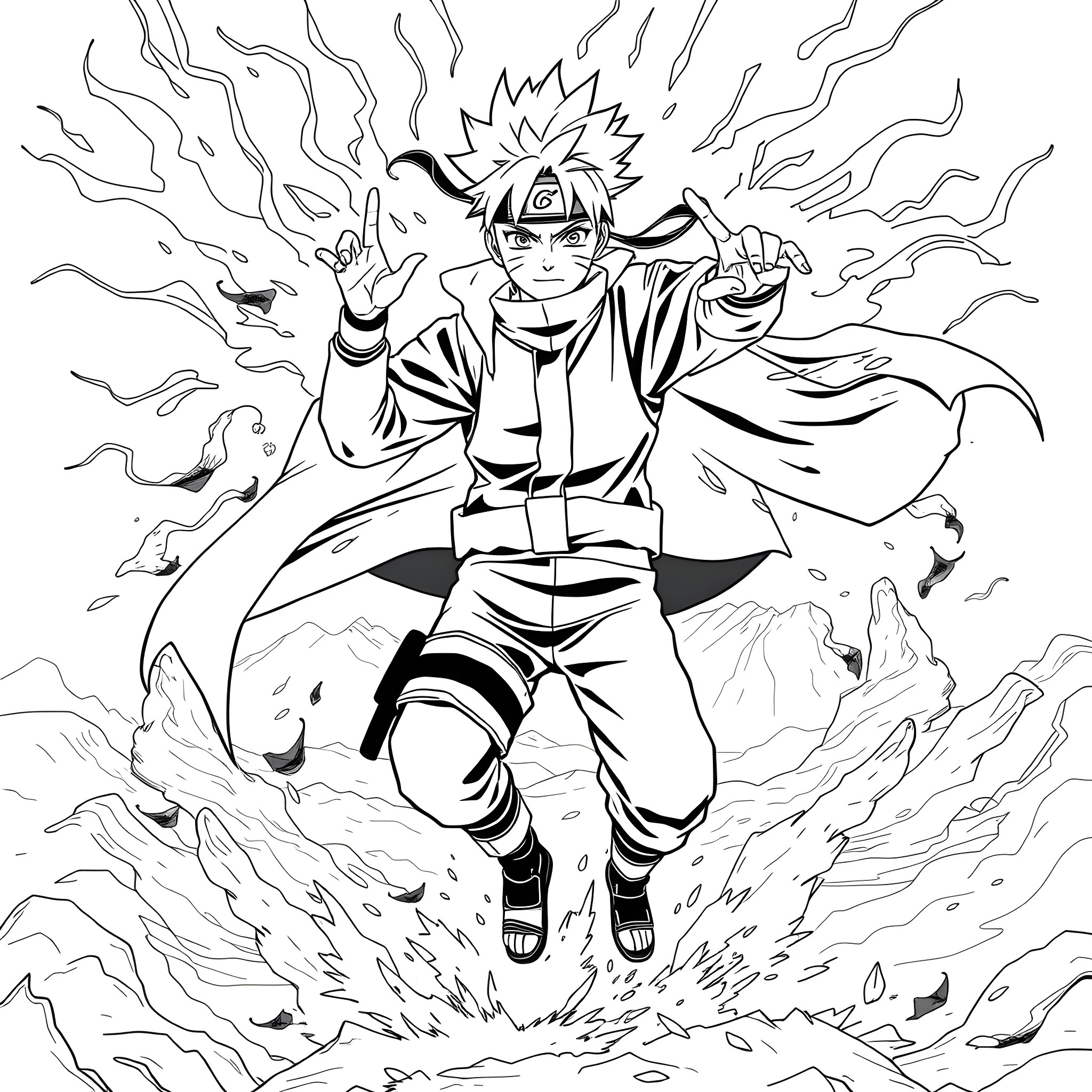 11 Best Naruto Coloring Pages (Free Printable PDFs)