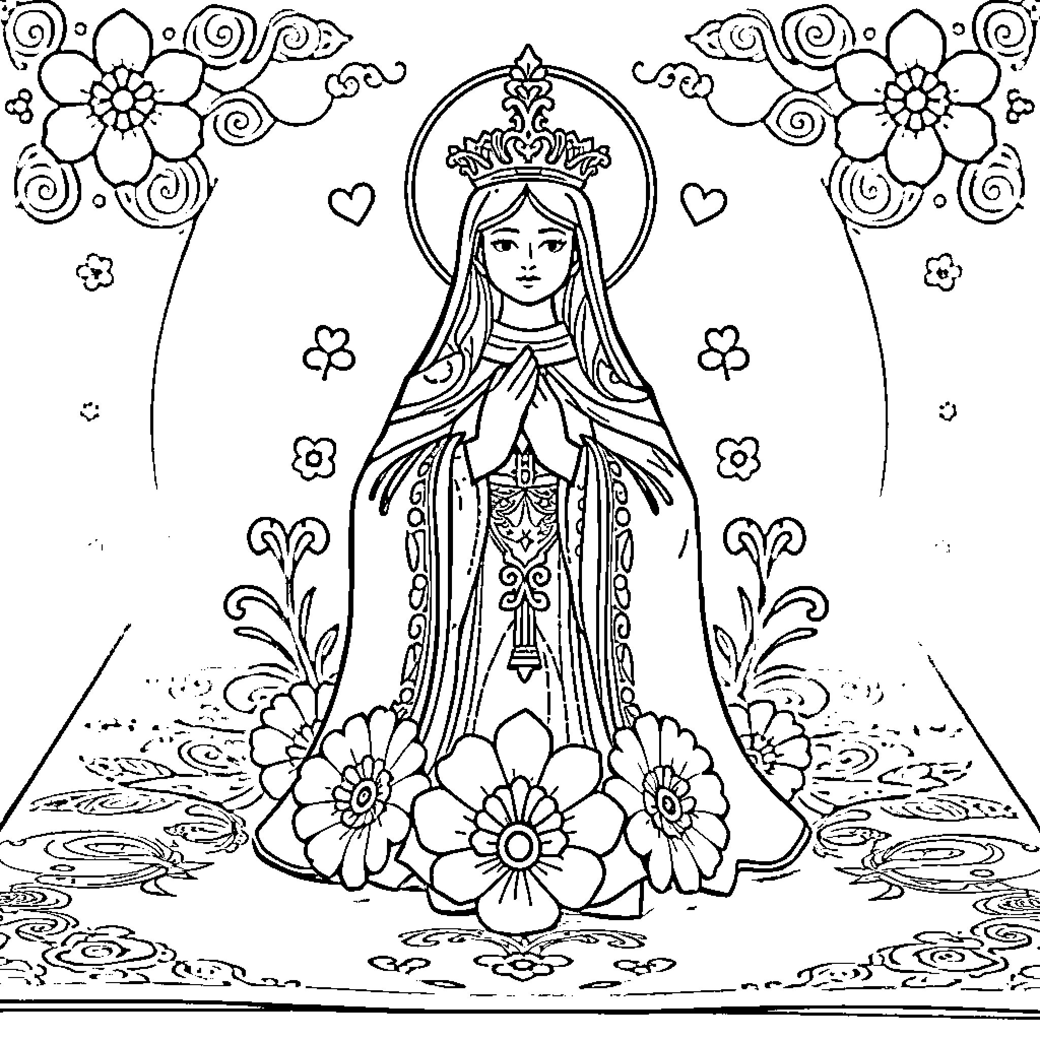 Best Saint Catherine Coloring Pages (Free Printable PDF)
