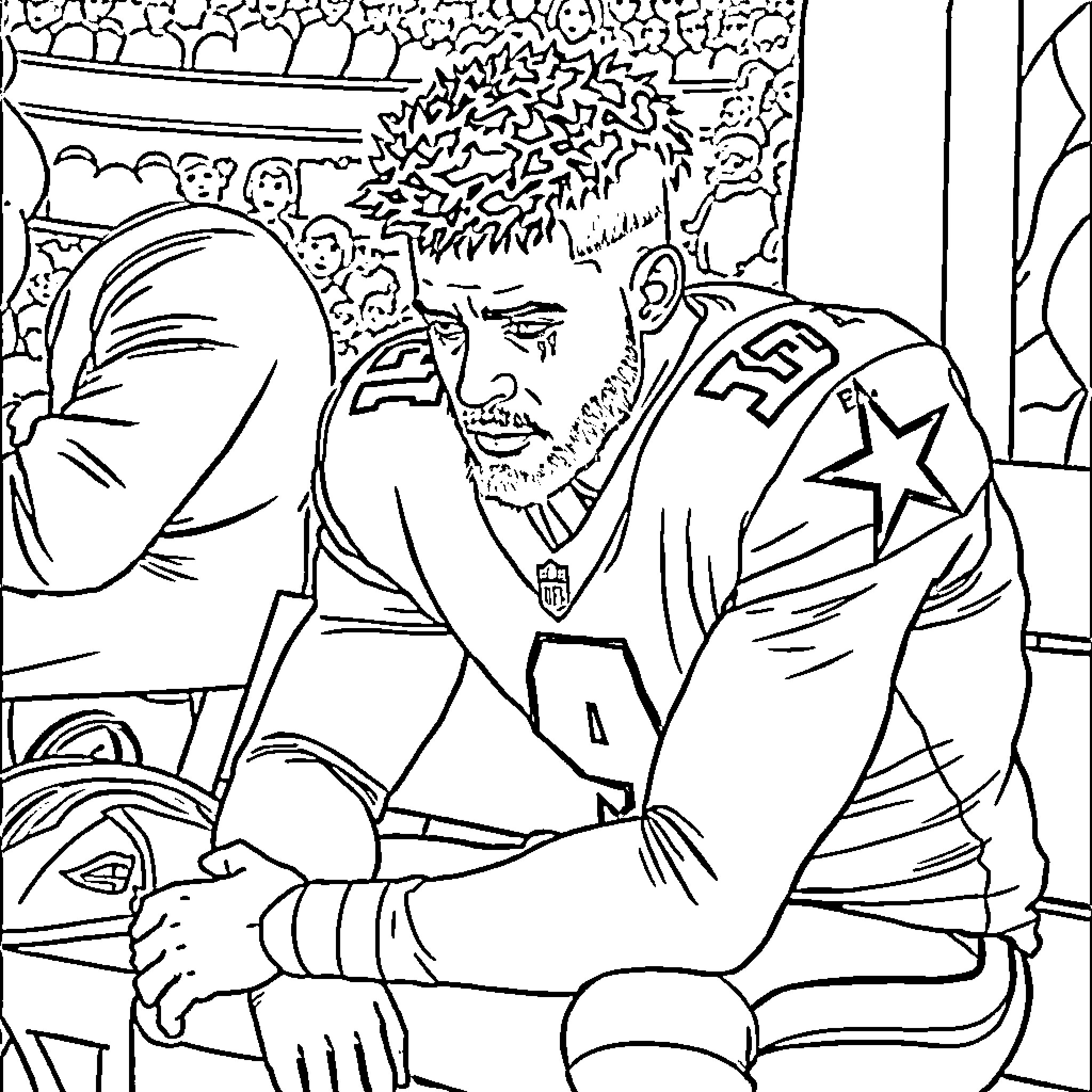Best Dak Prescott Coloring Pages (Free Printable PDF)