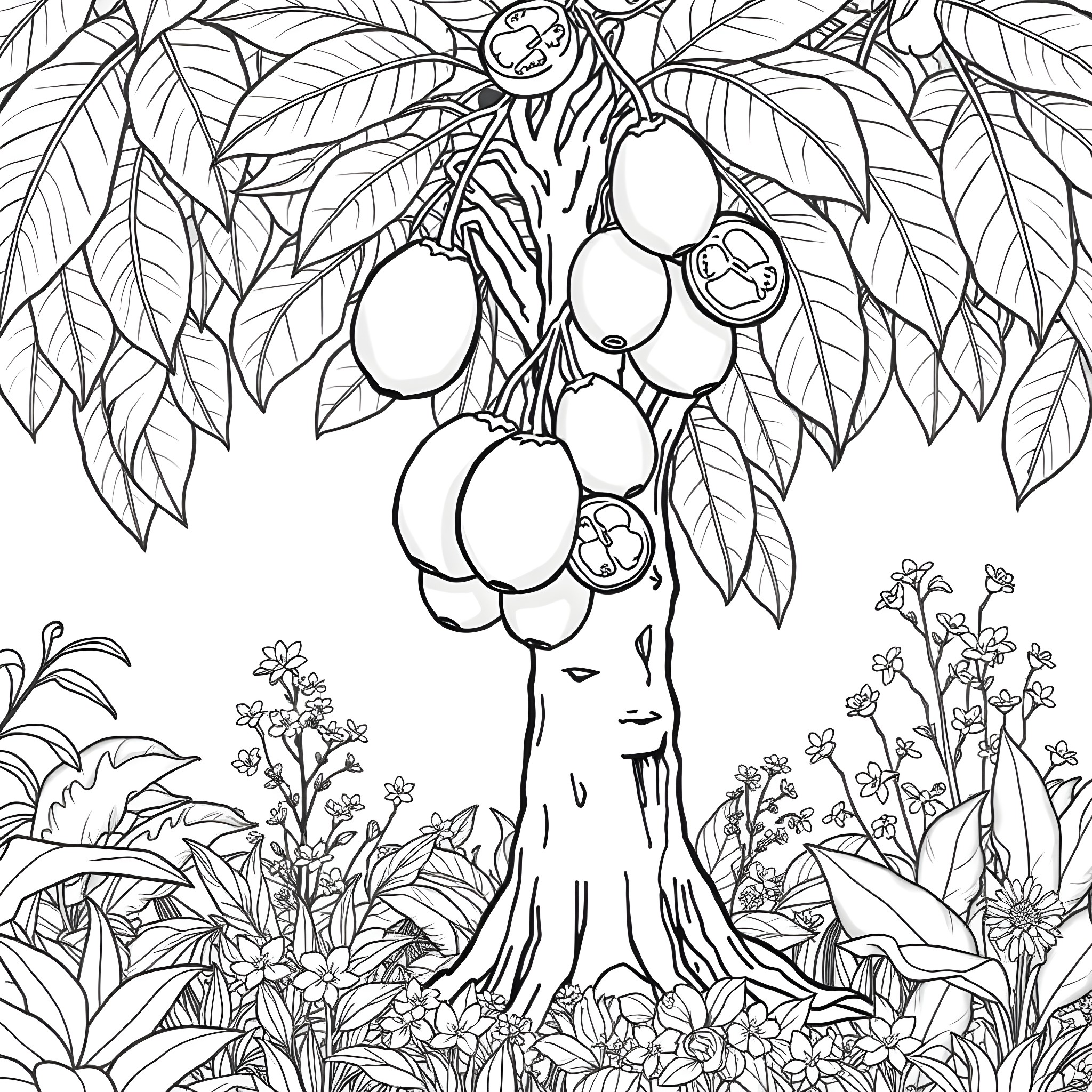 Best Breadfruit Coloring Pages (Free Printable PDF)