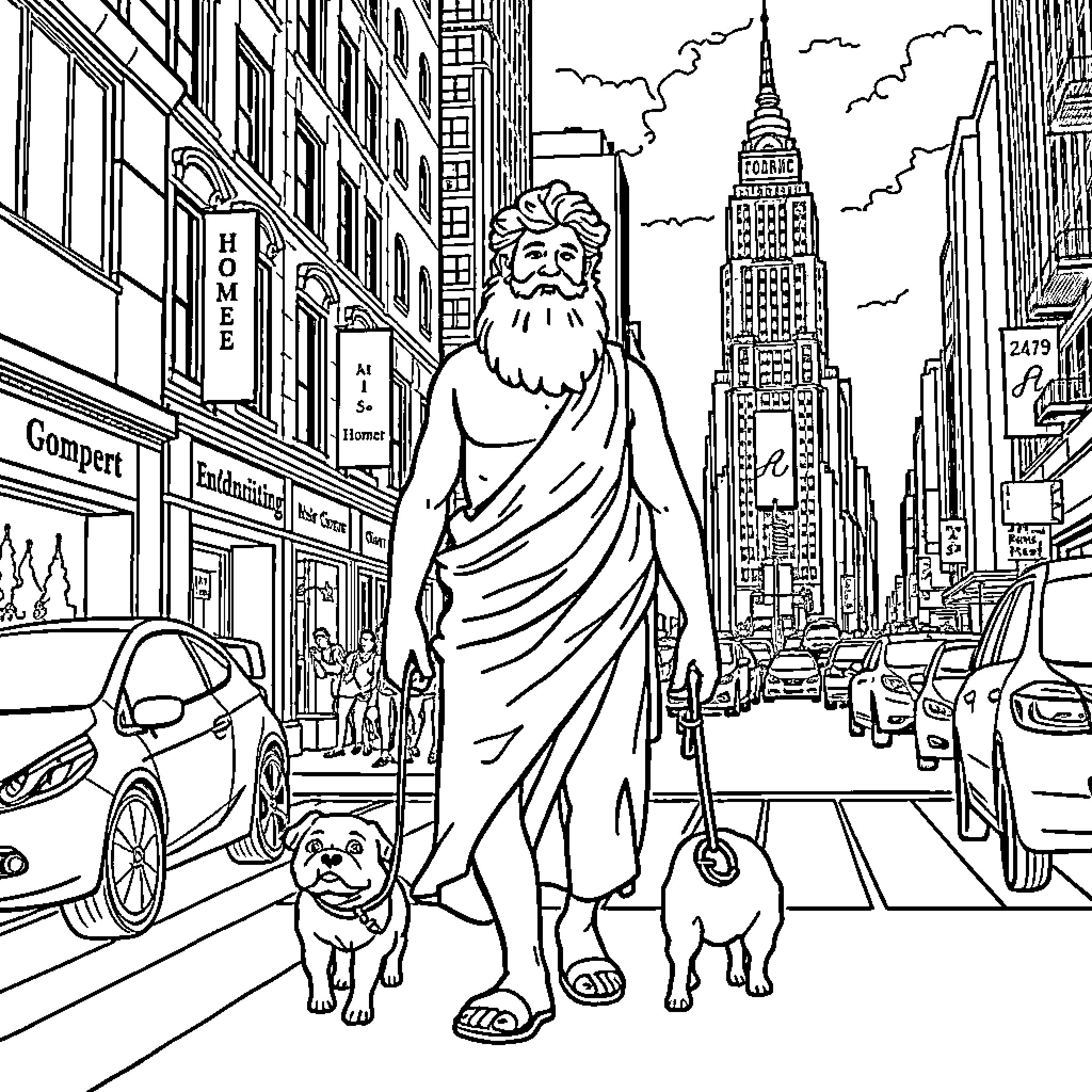 Best Homer Coloring Pages (Free Printable PDF)