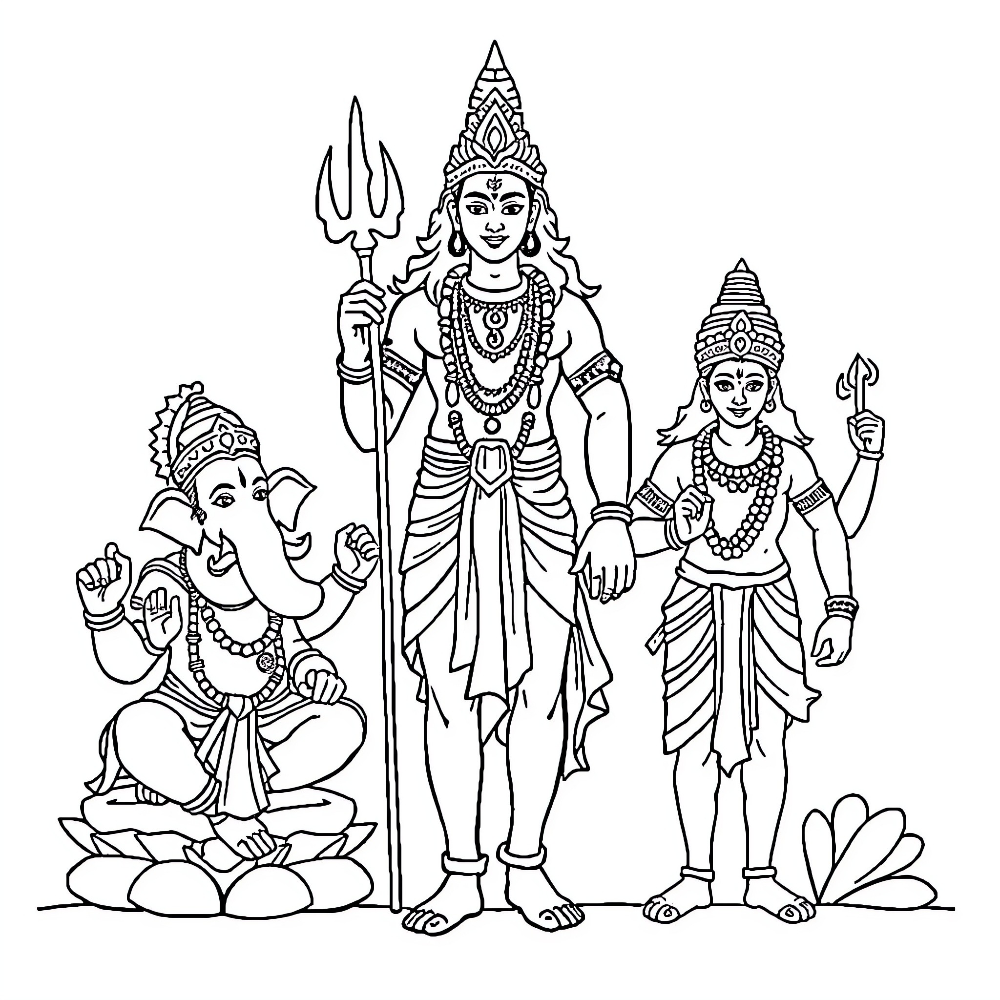 13 Best Shiva Coloring Pages (Free Printable PDFs)