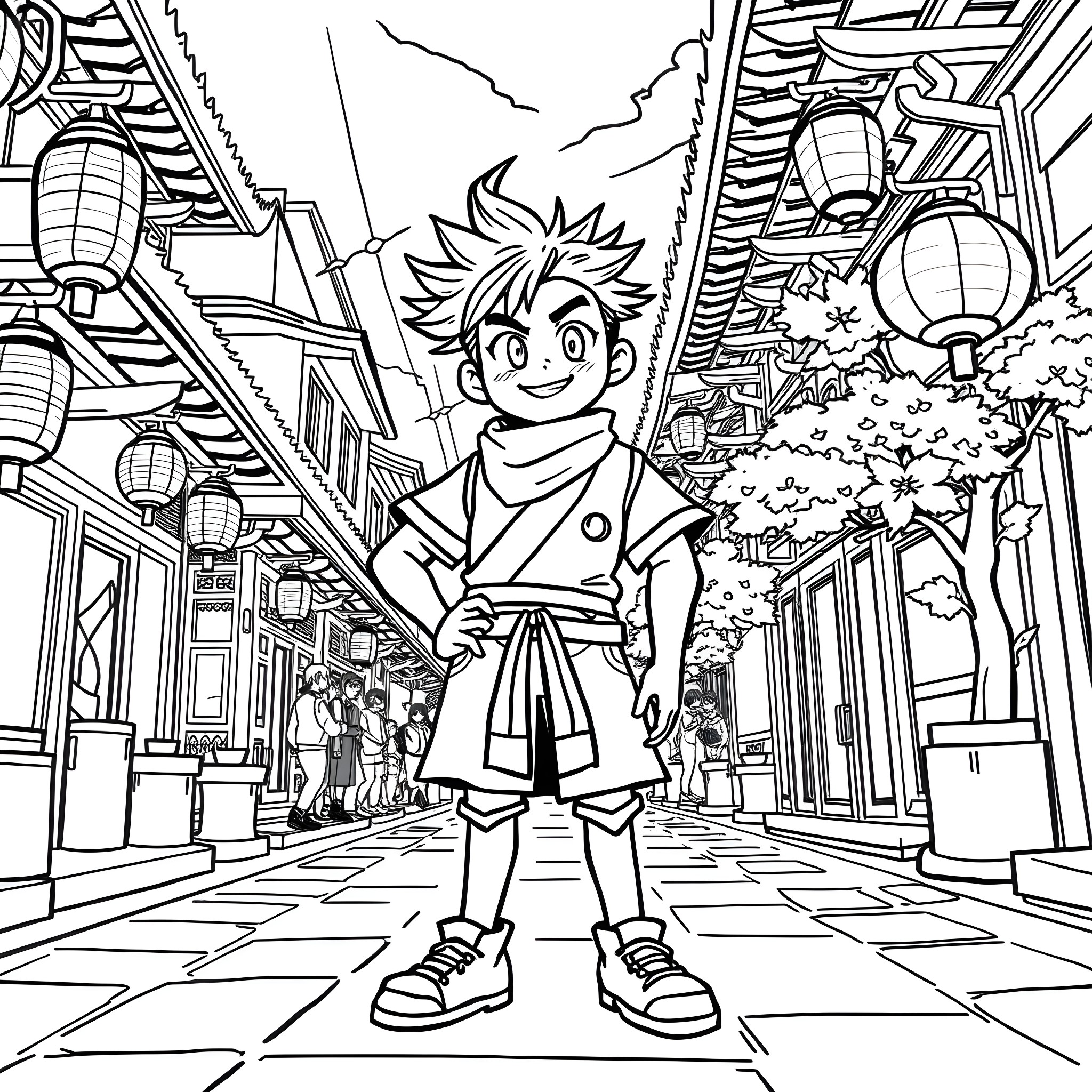 2 Best Kenji Coloring Pages (Free Printable PDFs)