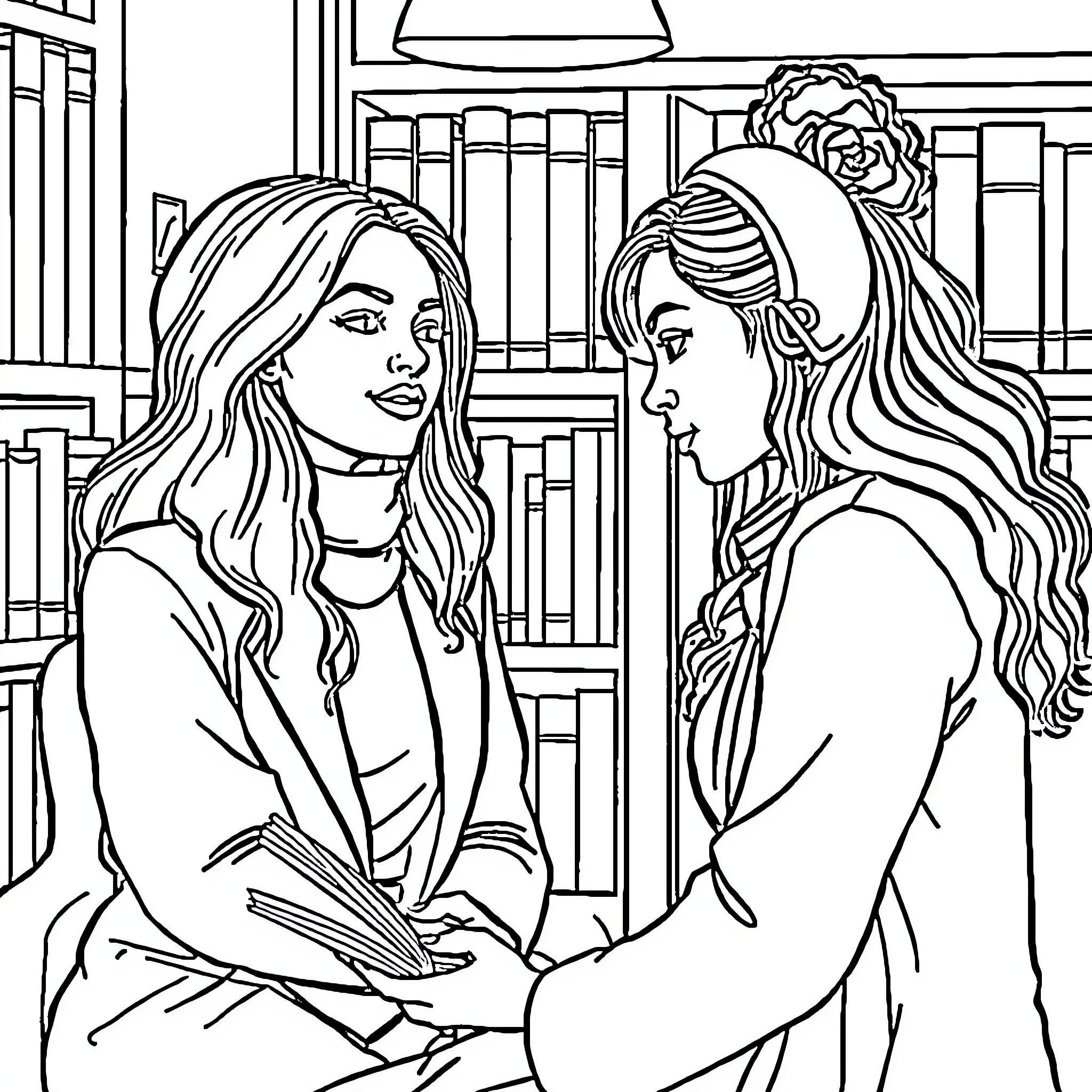 22 Best Library Coloring Pages (Free Printable PDFs)