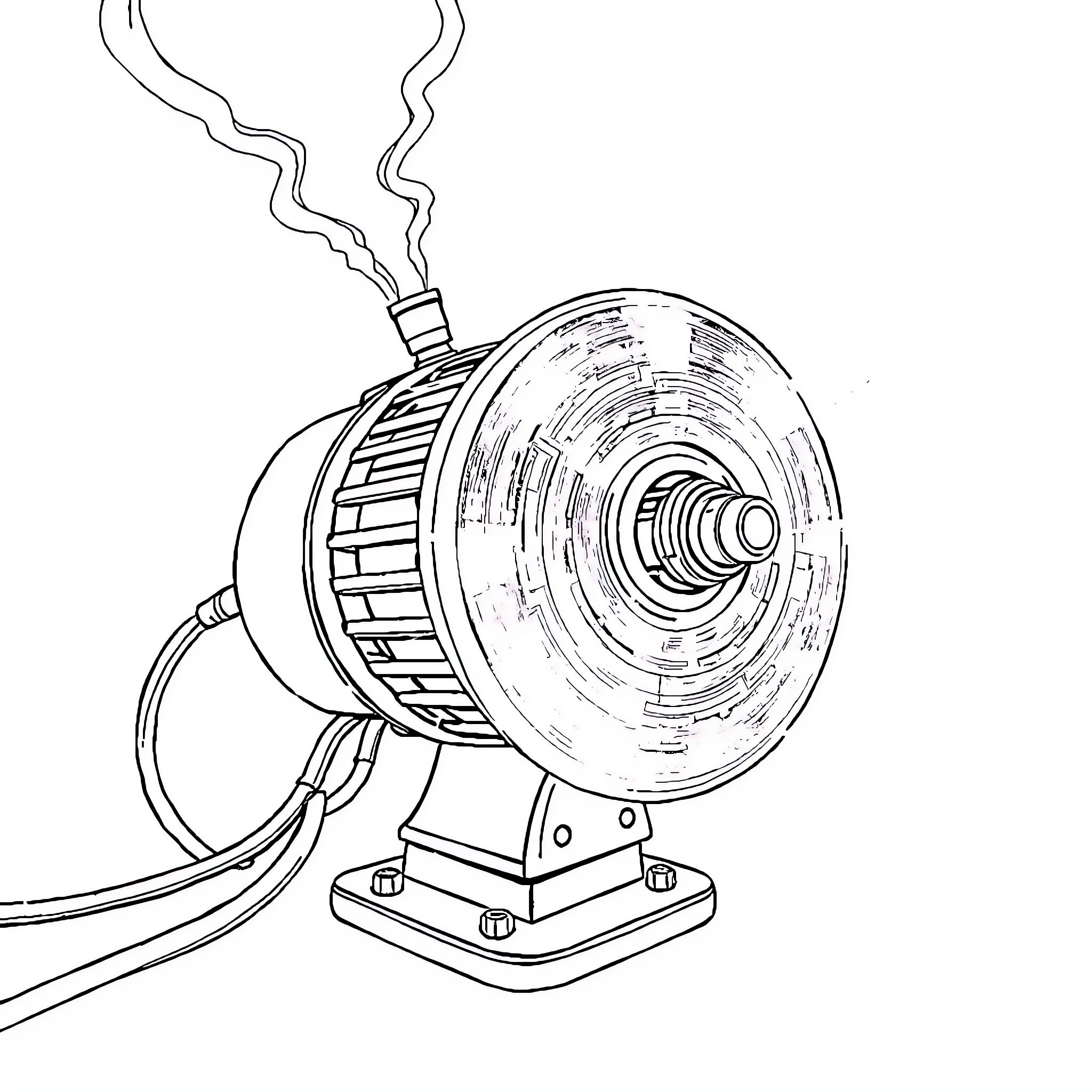 Best Electric Motor Coloring Pages (Free Printable PDF)