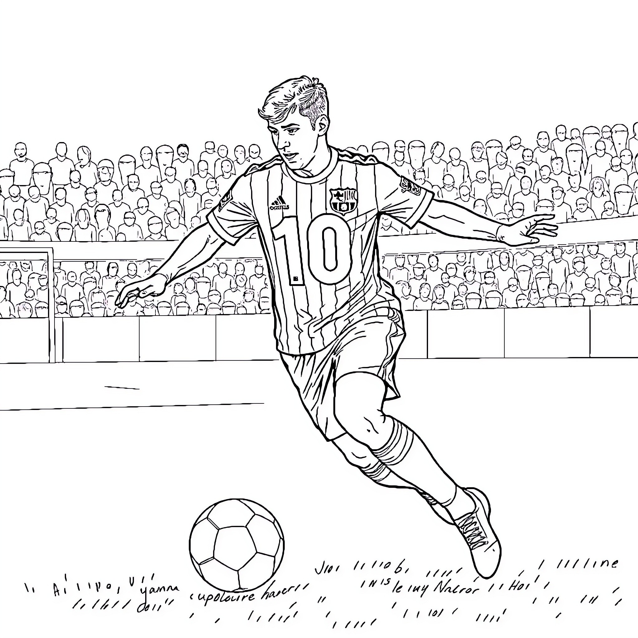 Best Lamine Yamal Coloring Pages (Free Printable PDF)