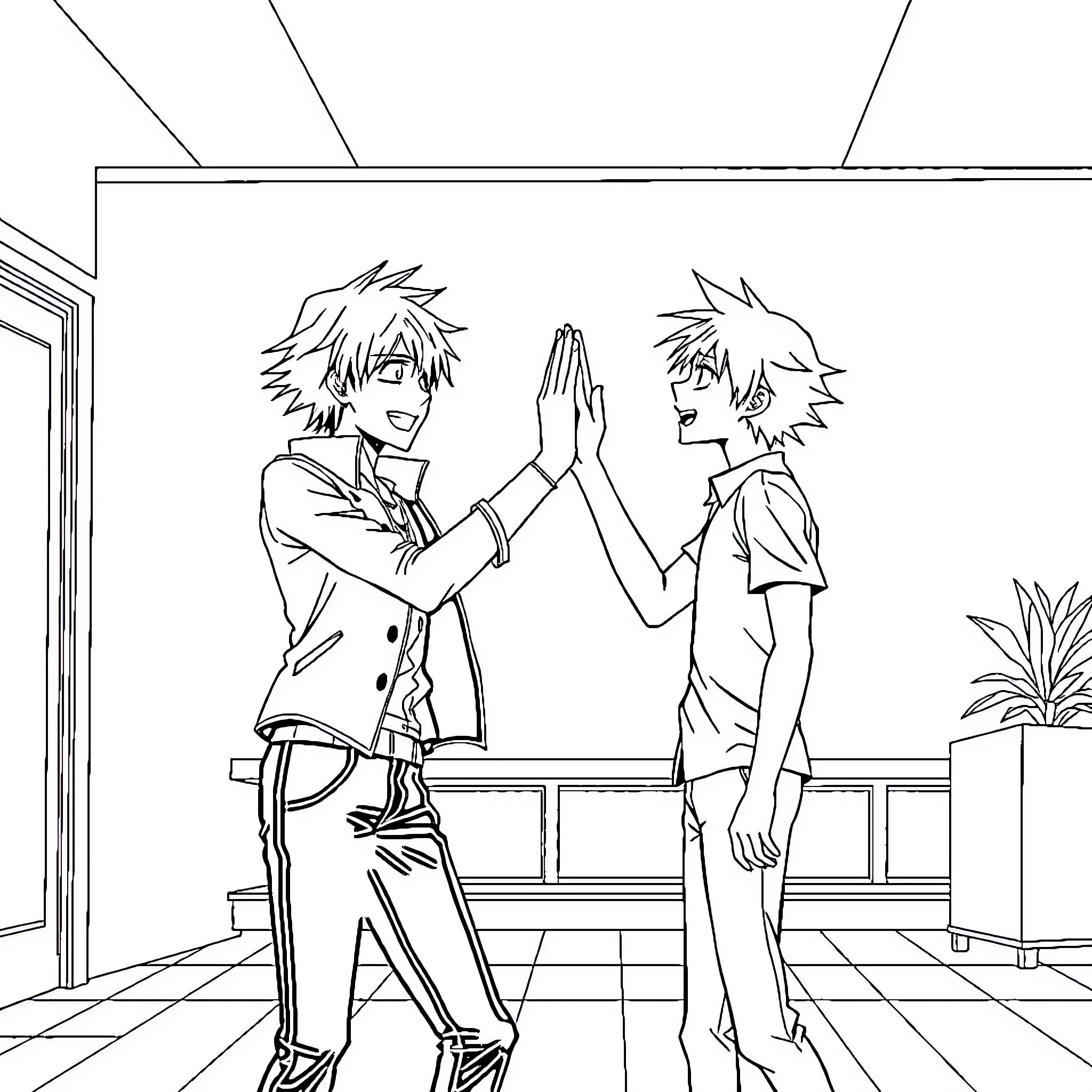 Best Pinky Ponk Coloring Pages (Free Printable PDF)