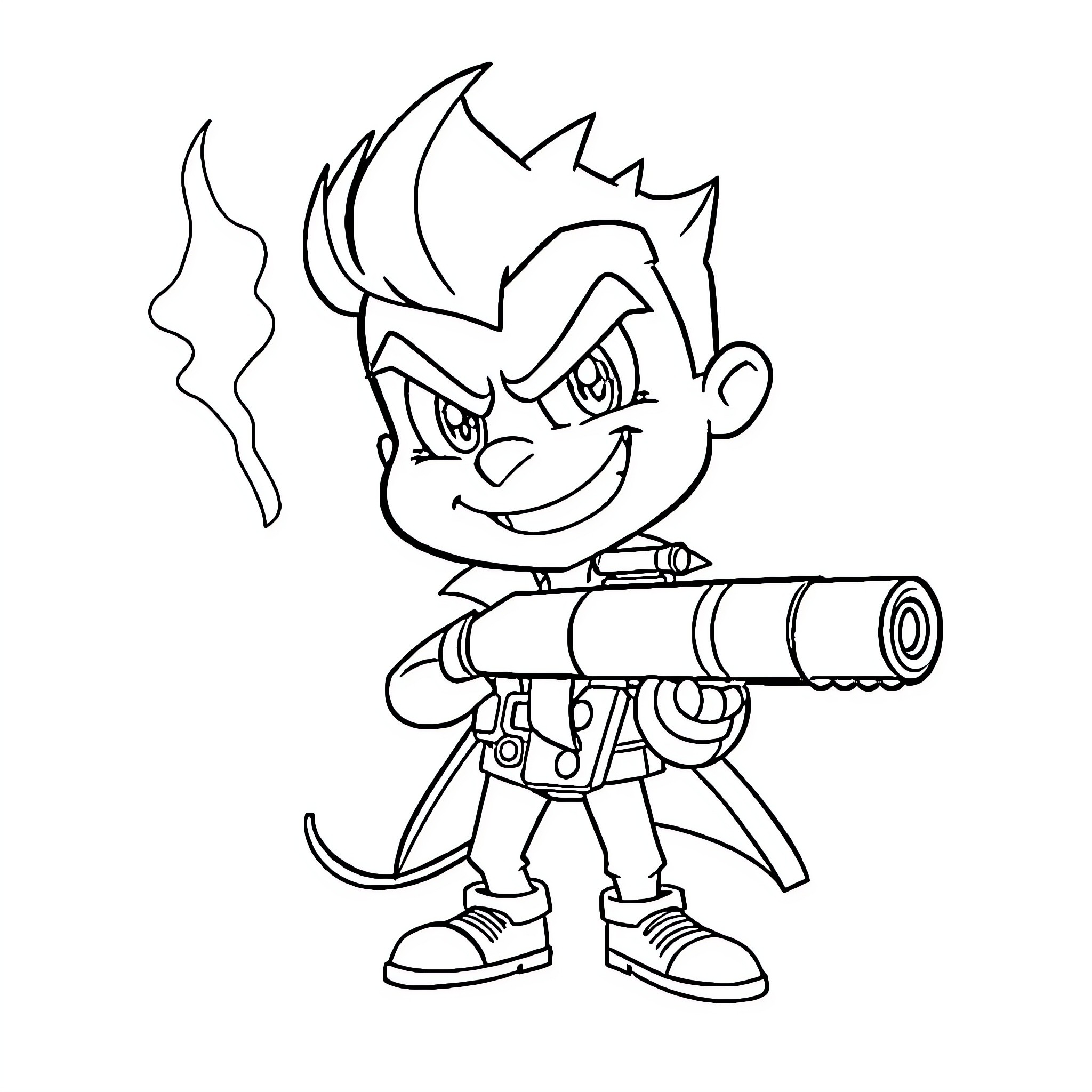 Best Cartoon Character Coloring Pages (Free Printable PDF)