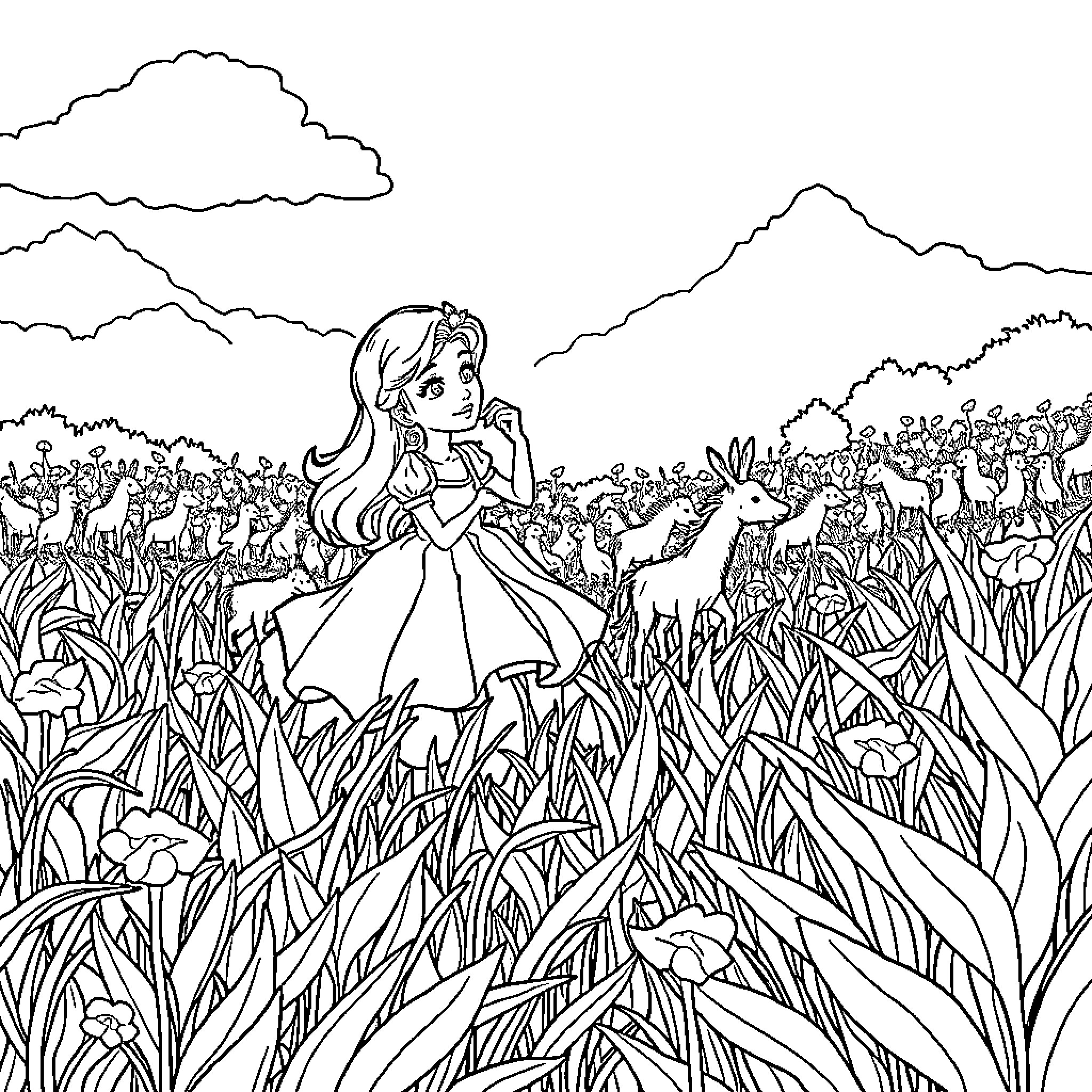 Best Rosaline Coloring Pages (Free Printable PDF)