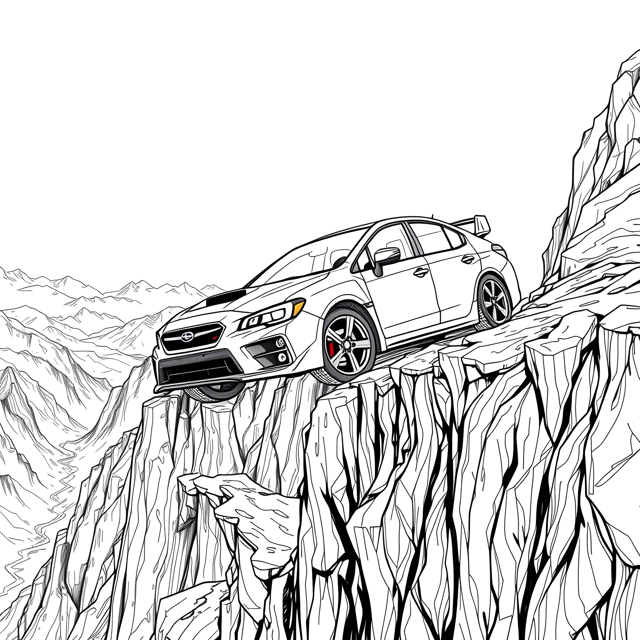 Best Subaru Coloring Pages (Free Printable PDF)