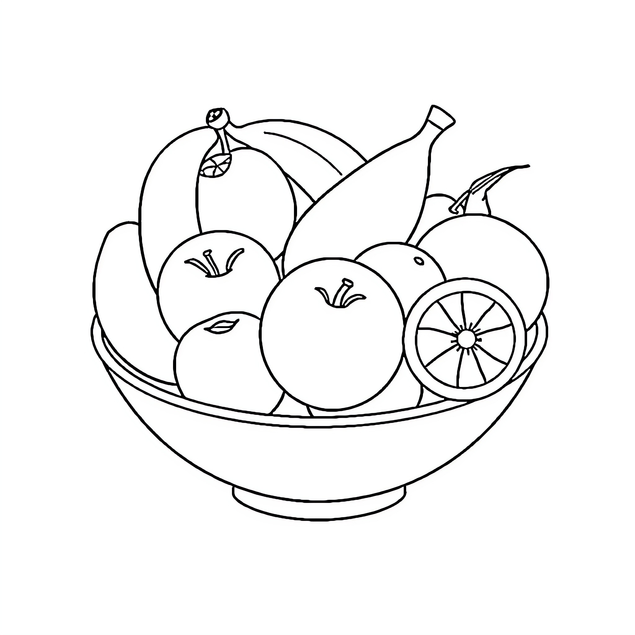 Best Fruit Coloring Pages (Free Printable PDF)