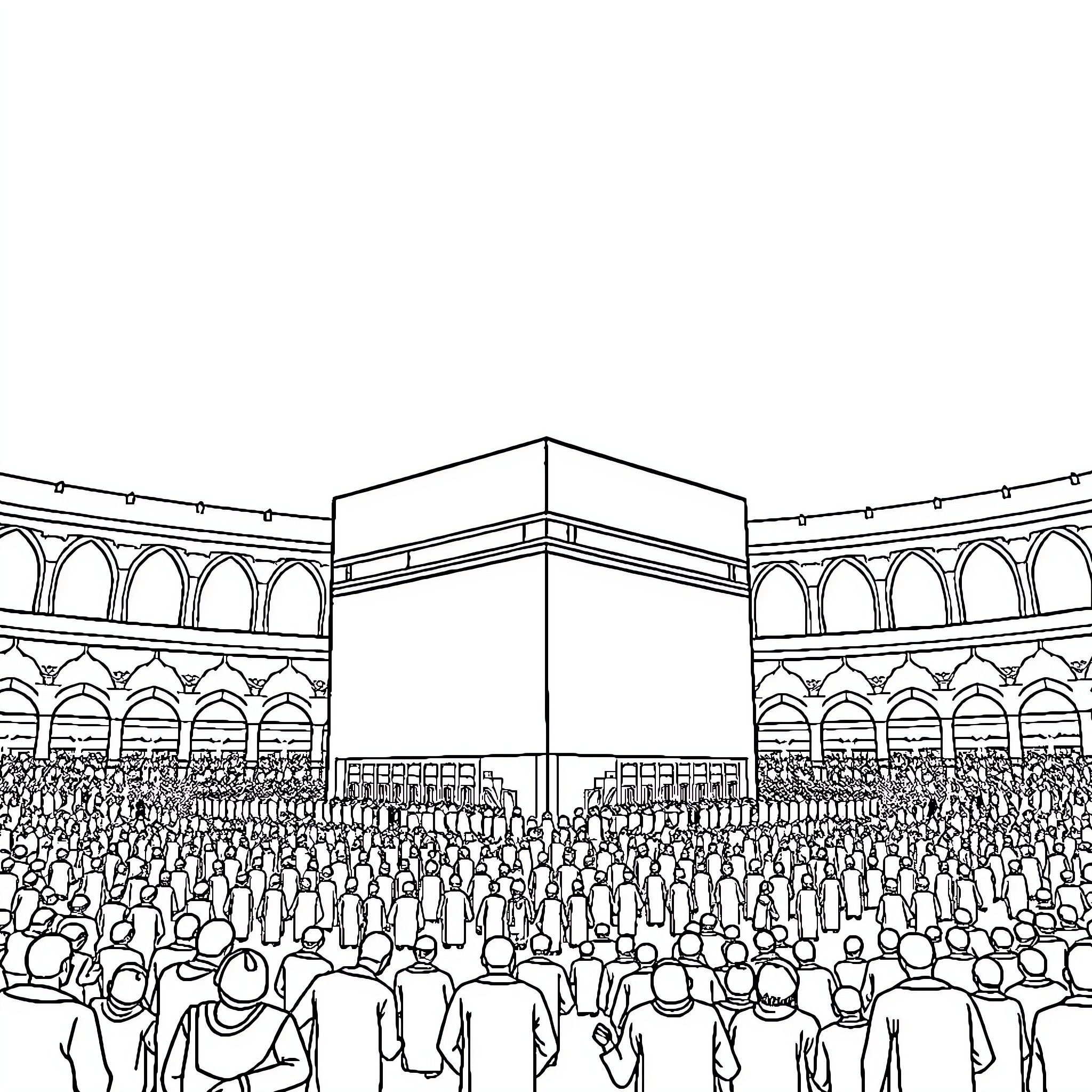 Best Kaaba Coloring Pages (Free Printable PDF)