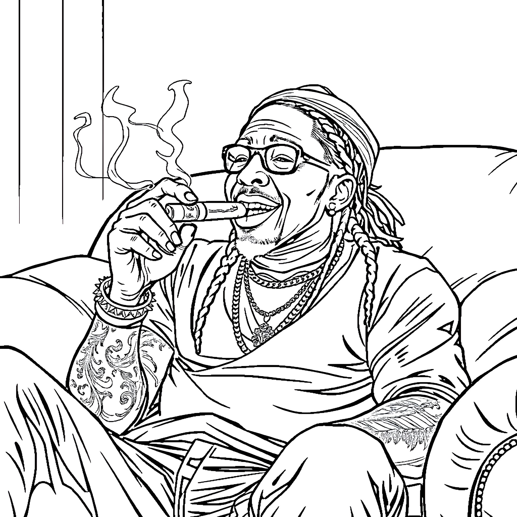 Best Lil Wayne Coloring Pages (Free Printable PDF)