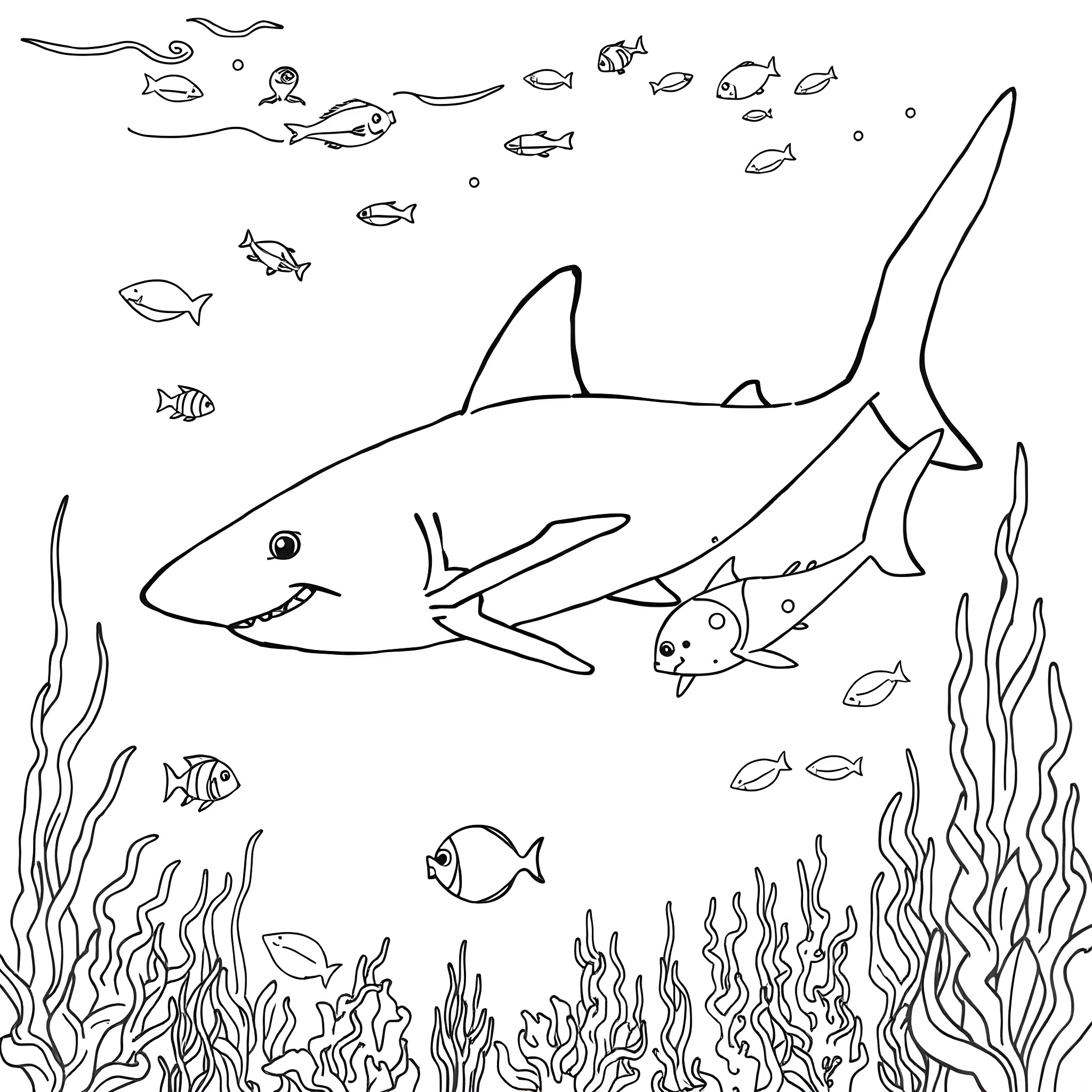 Best Whale Shark Coloring Pages (Free Printable PDF)