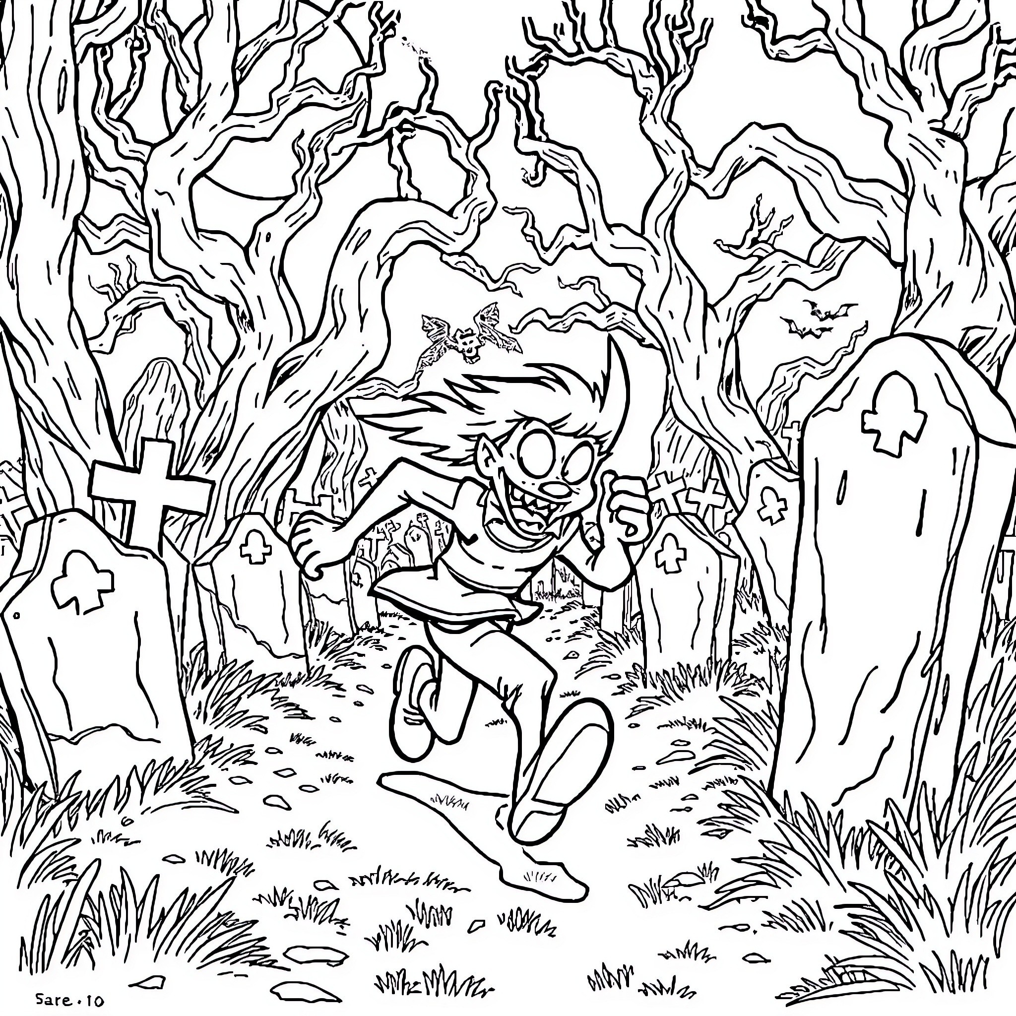 Best Genga Coloring Pages (Free Printable PDF)