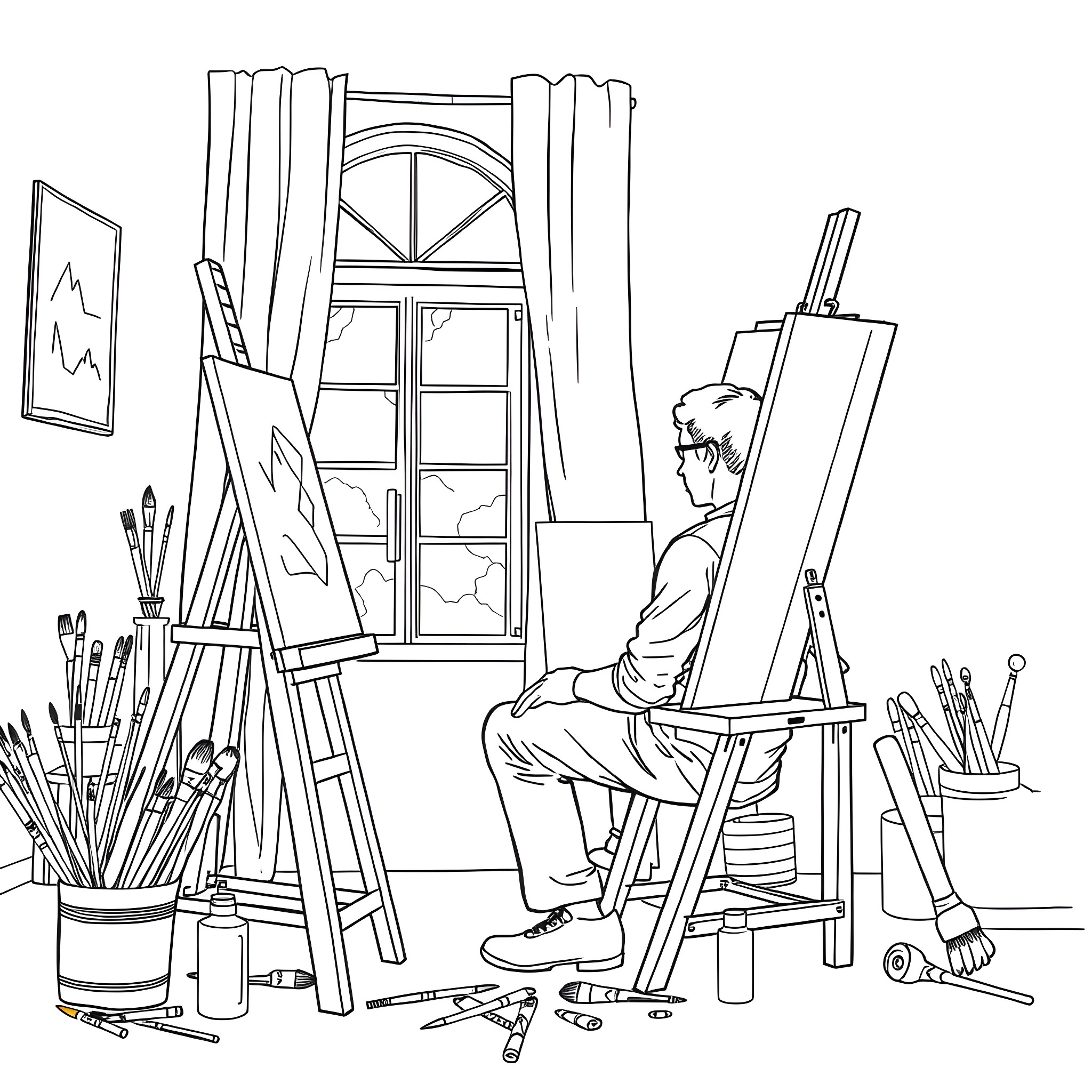 Best Male Coloring Pages (Free Printable PDF)