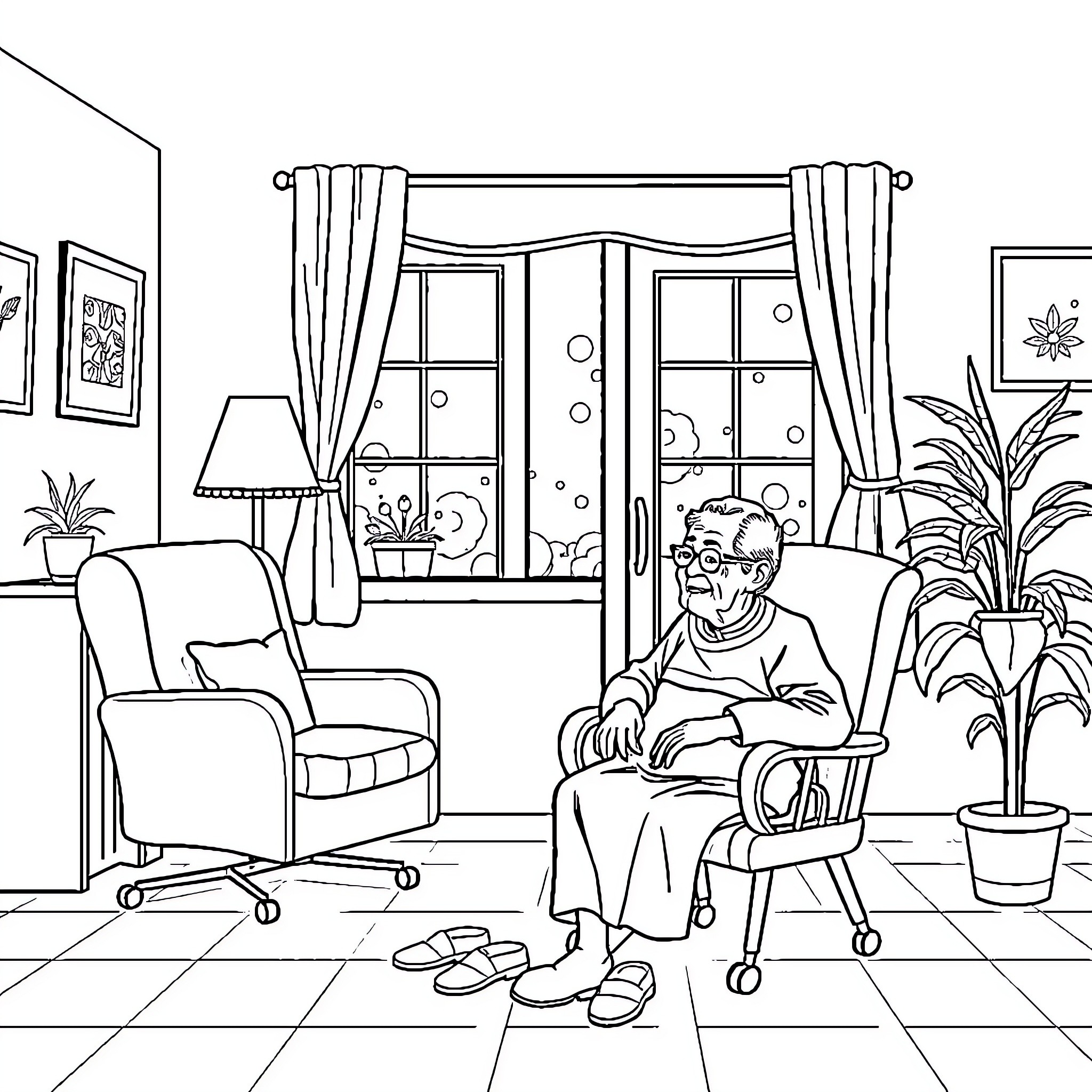 23 Best Senior Coloring Pages (Free Printable PDFs)