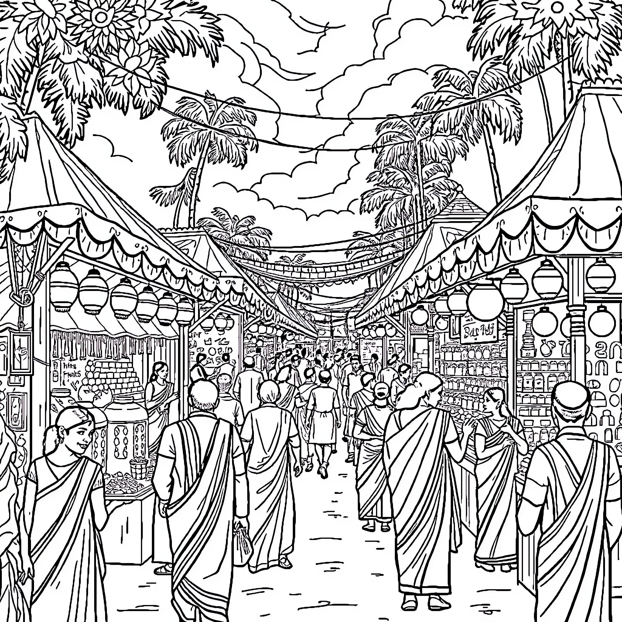 Best Village Coloring Pages (Free Printable PDF)