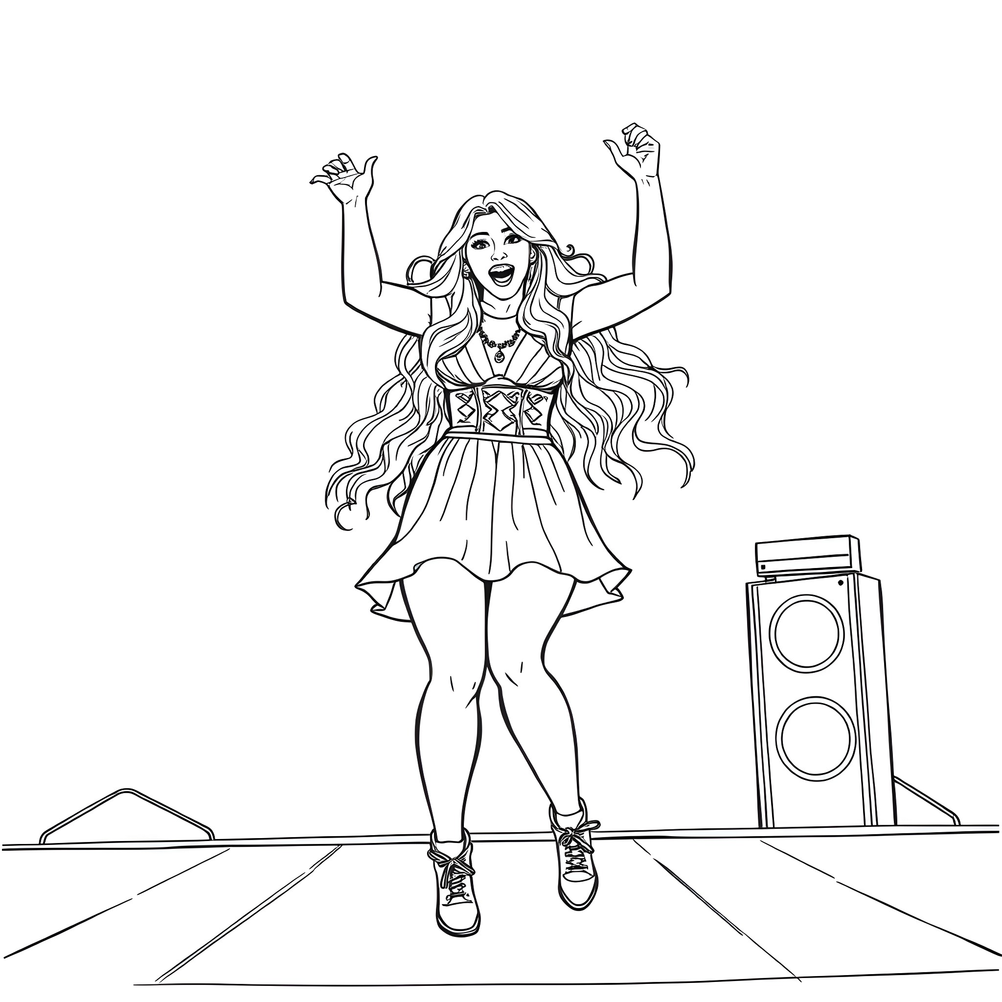 Best Kesha Coloring Pages (Free Printable PDF)