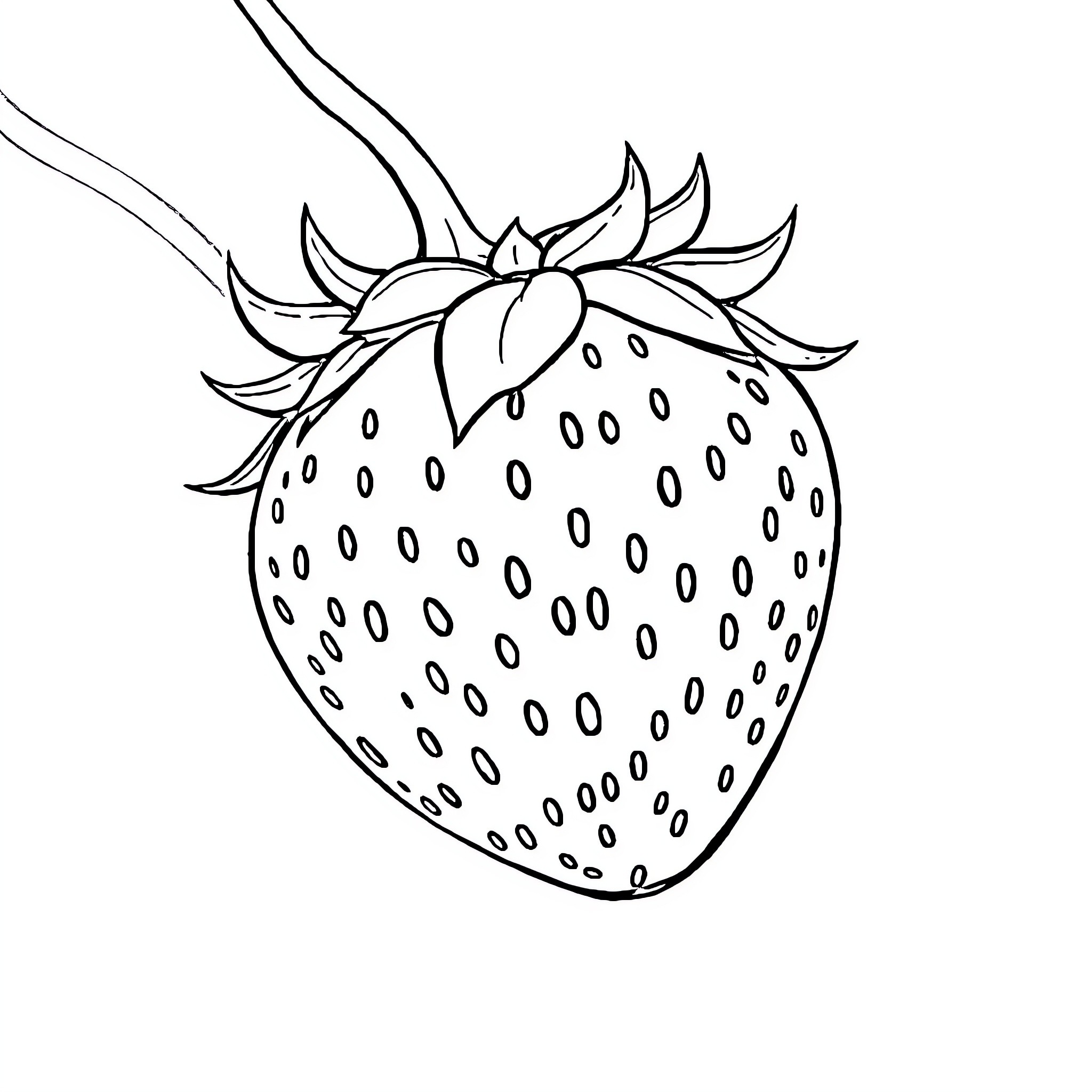 Best Strawberry Coloring Pages (Free Printable PDF)