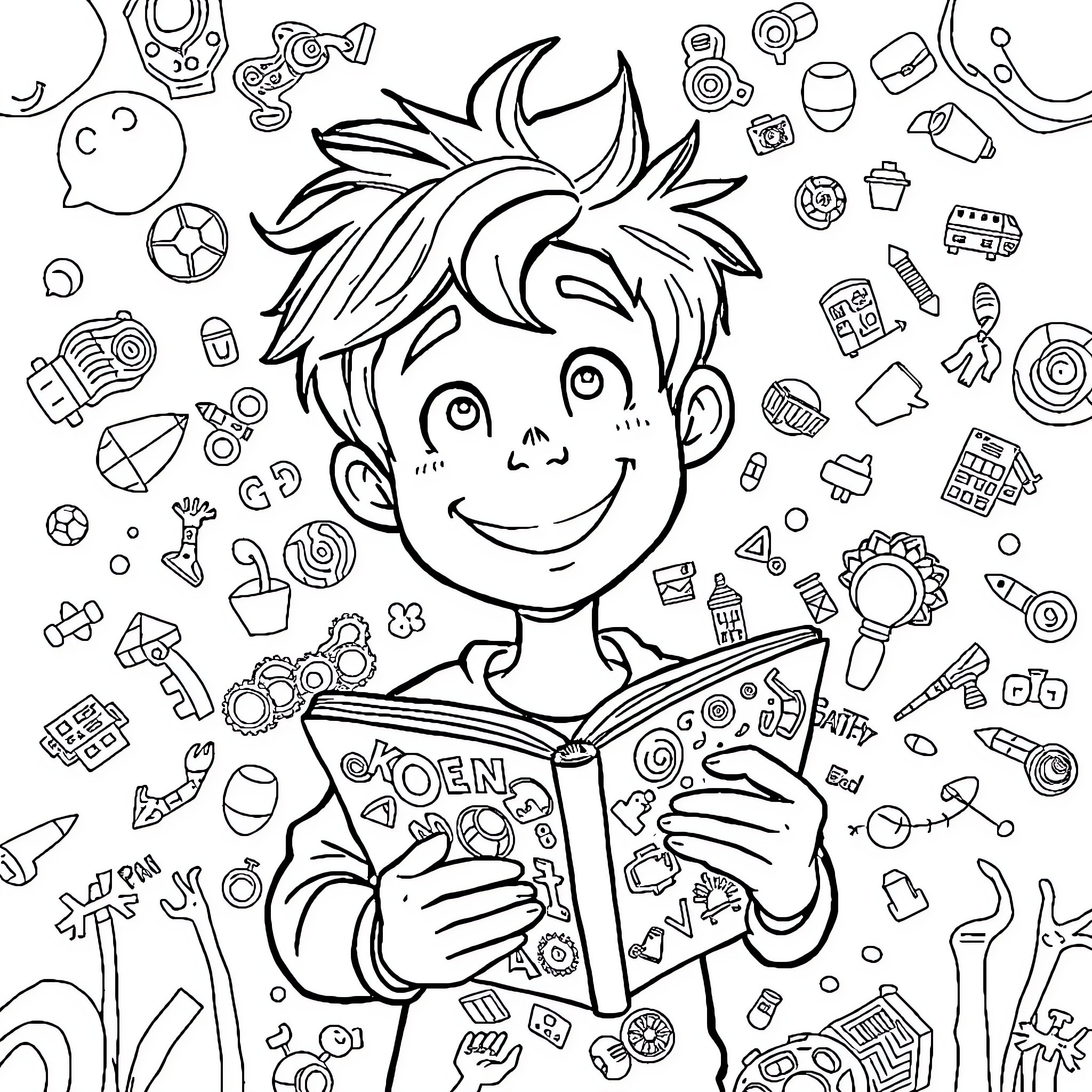Best Tom Gates Coloring Pages (Free Printable PDF)