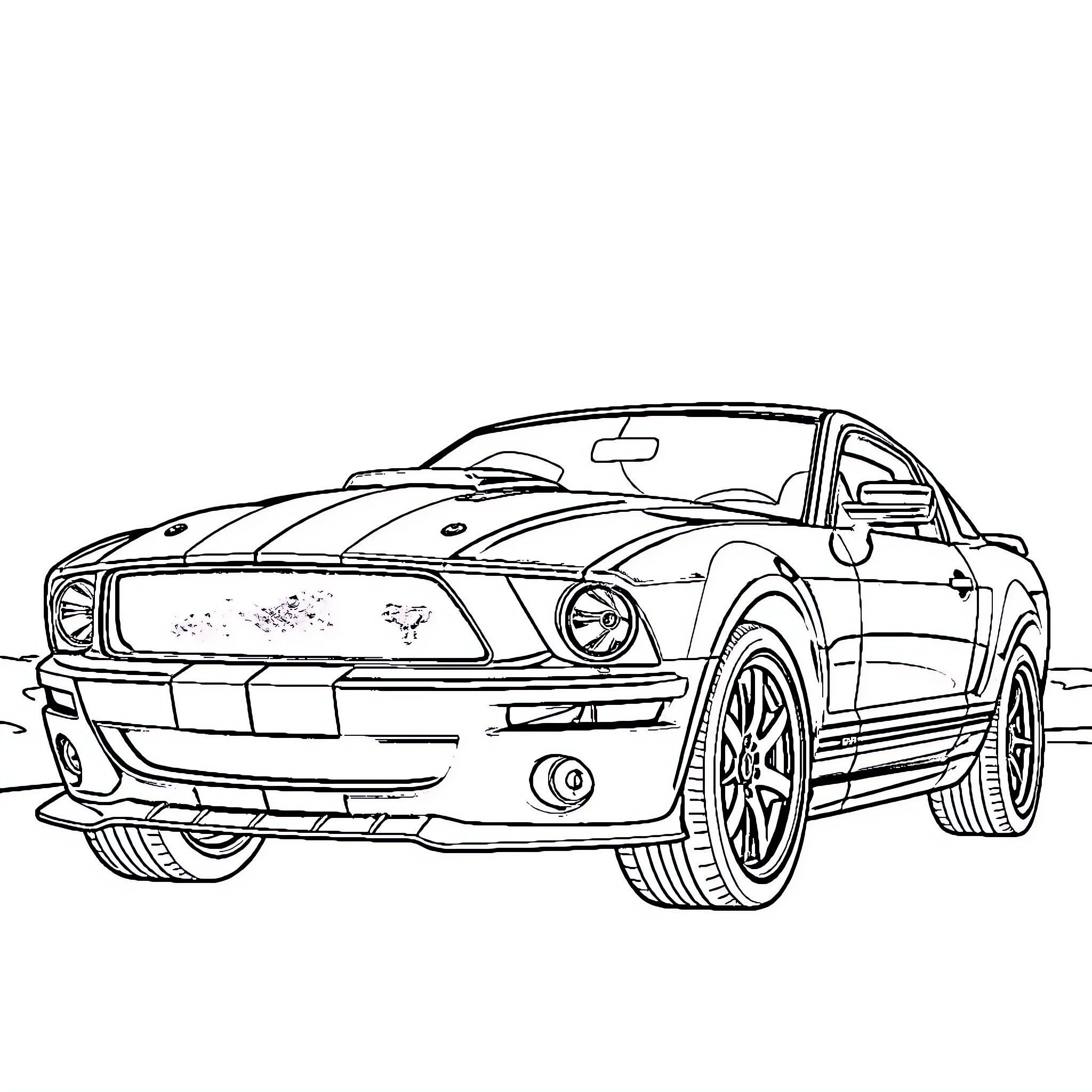 84 Best Mustang Coloring Pages (Free Printable PDFs)