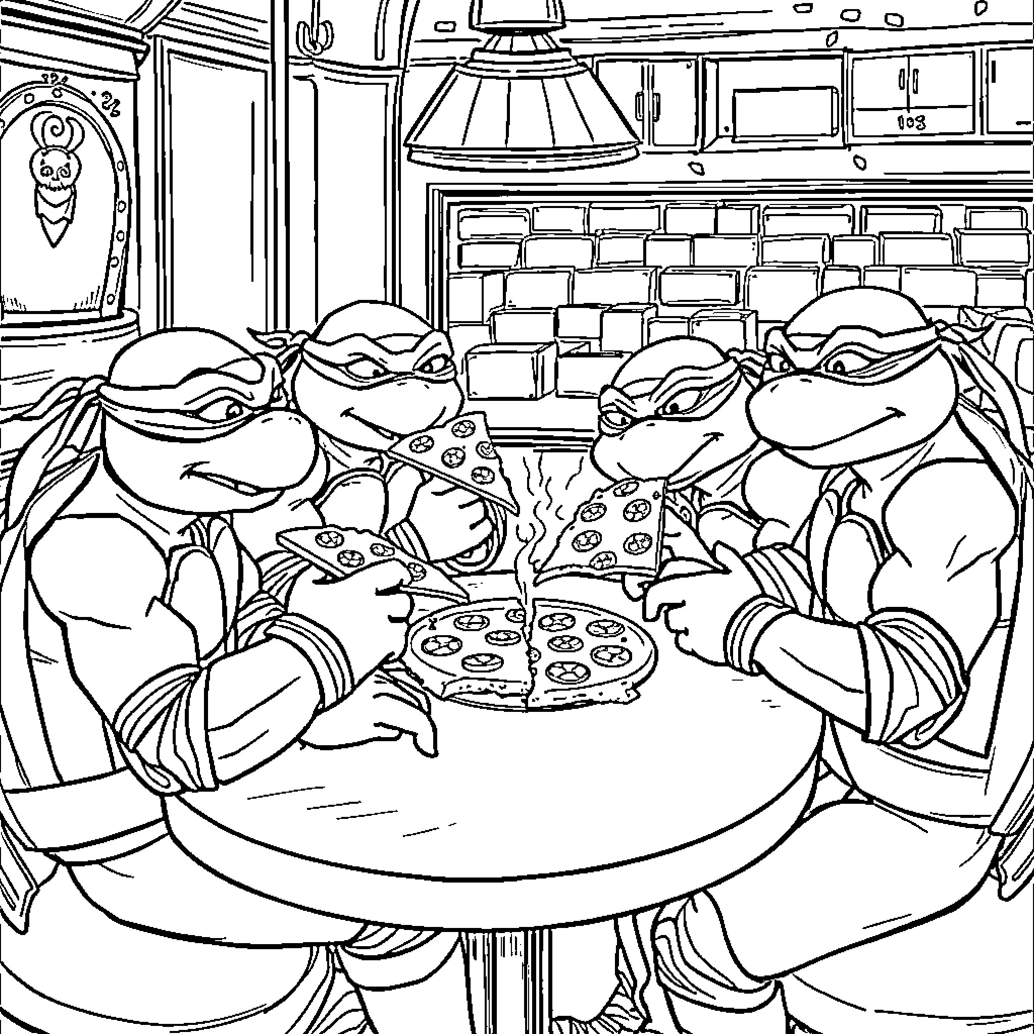 Best TMNT Coloring Pages (Free Printable PDF)