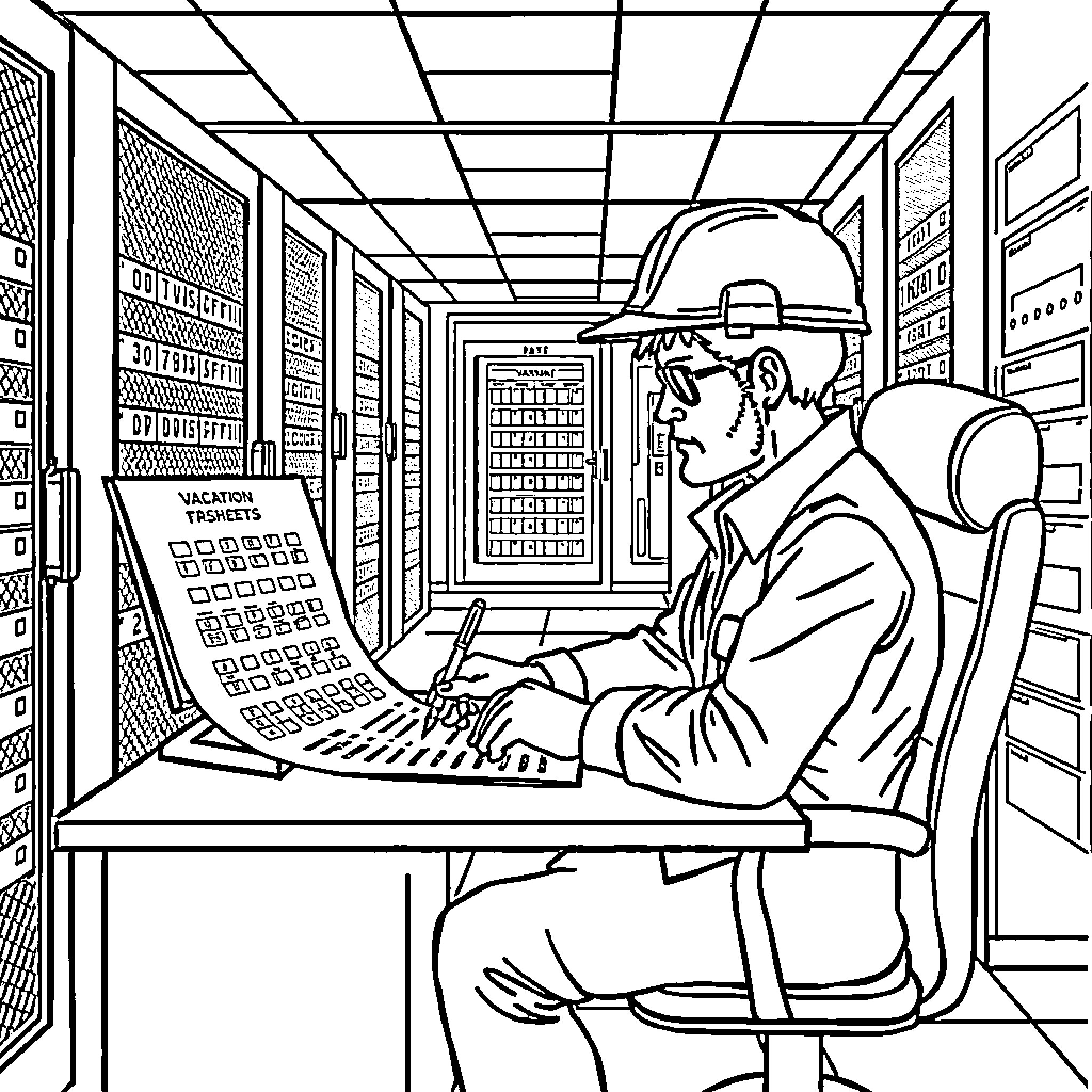 Best Engineer Coloring Pages (Free Printable PDF)