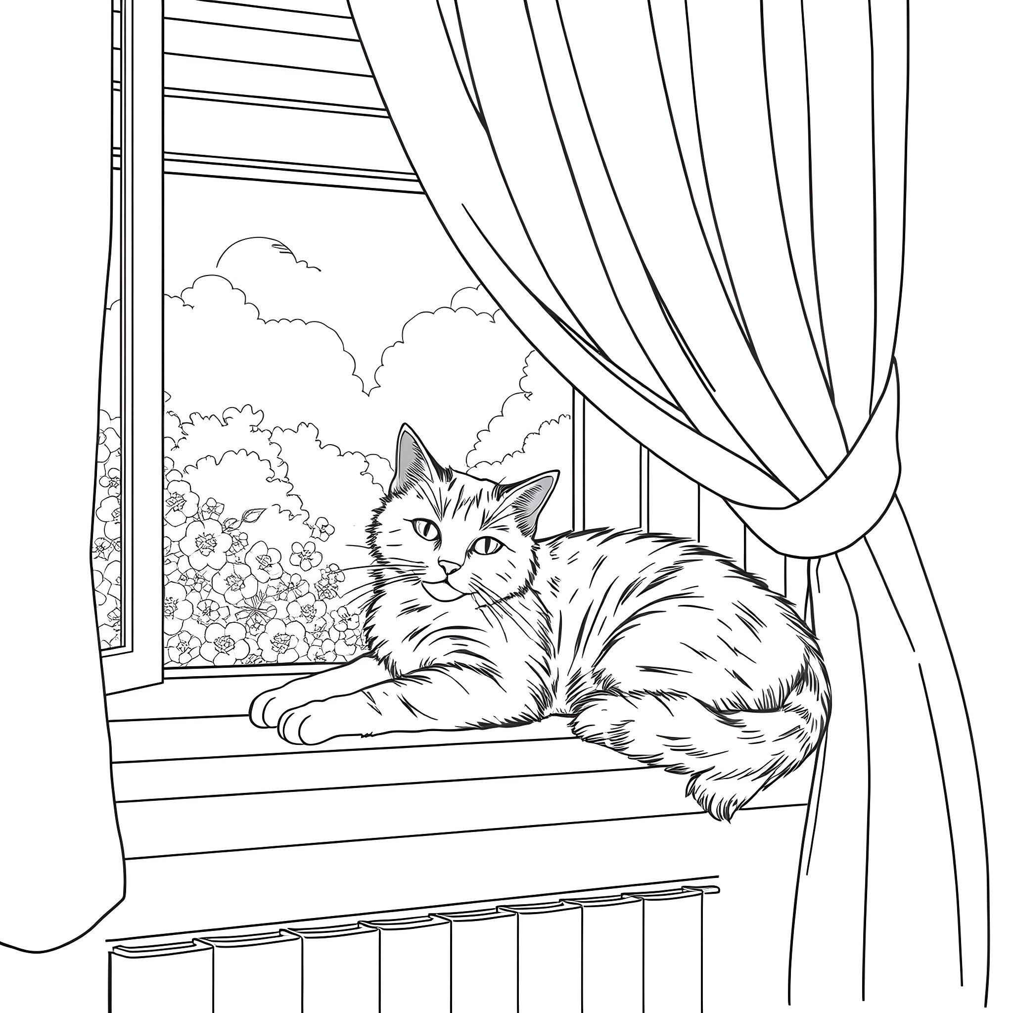 103 Best Cat Coloring Pages (Free Printable PDFs)