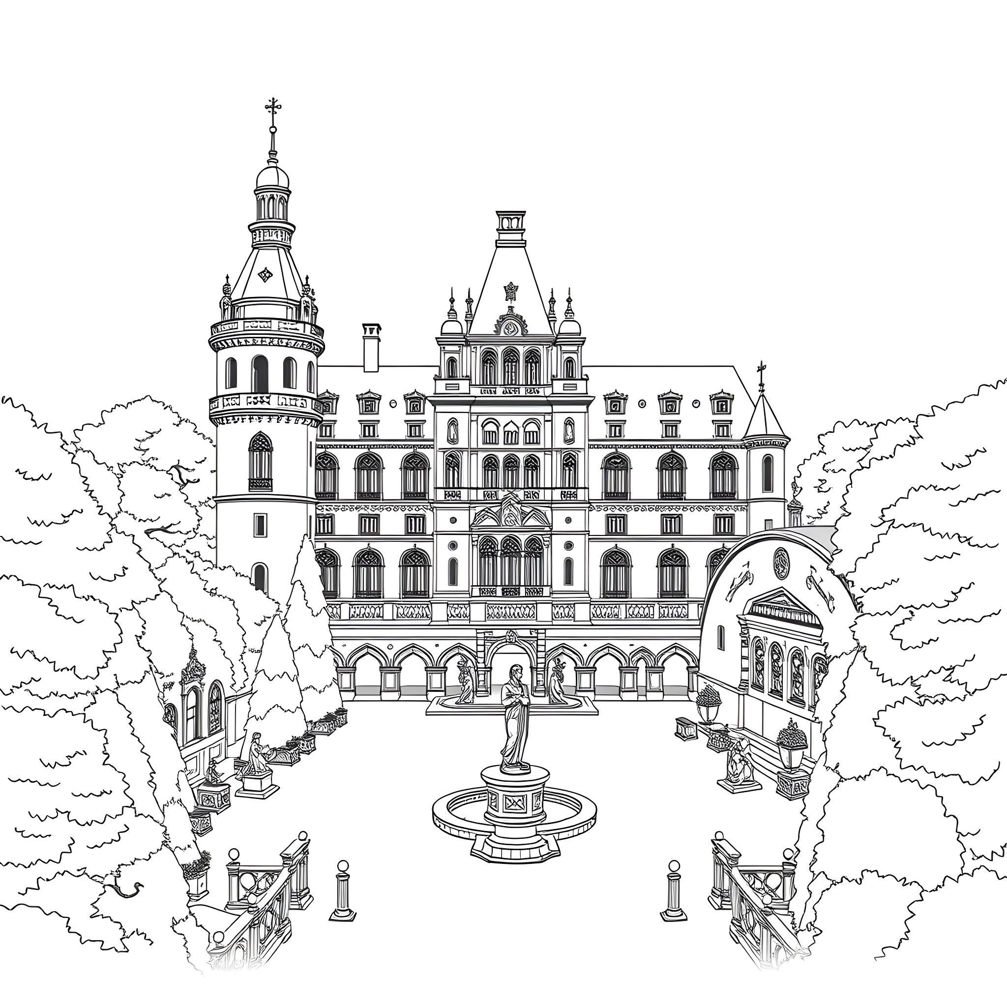 219 Best Castle Coloring Pages (Free Printable PDFs)