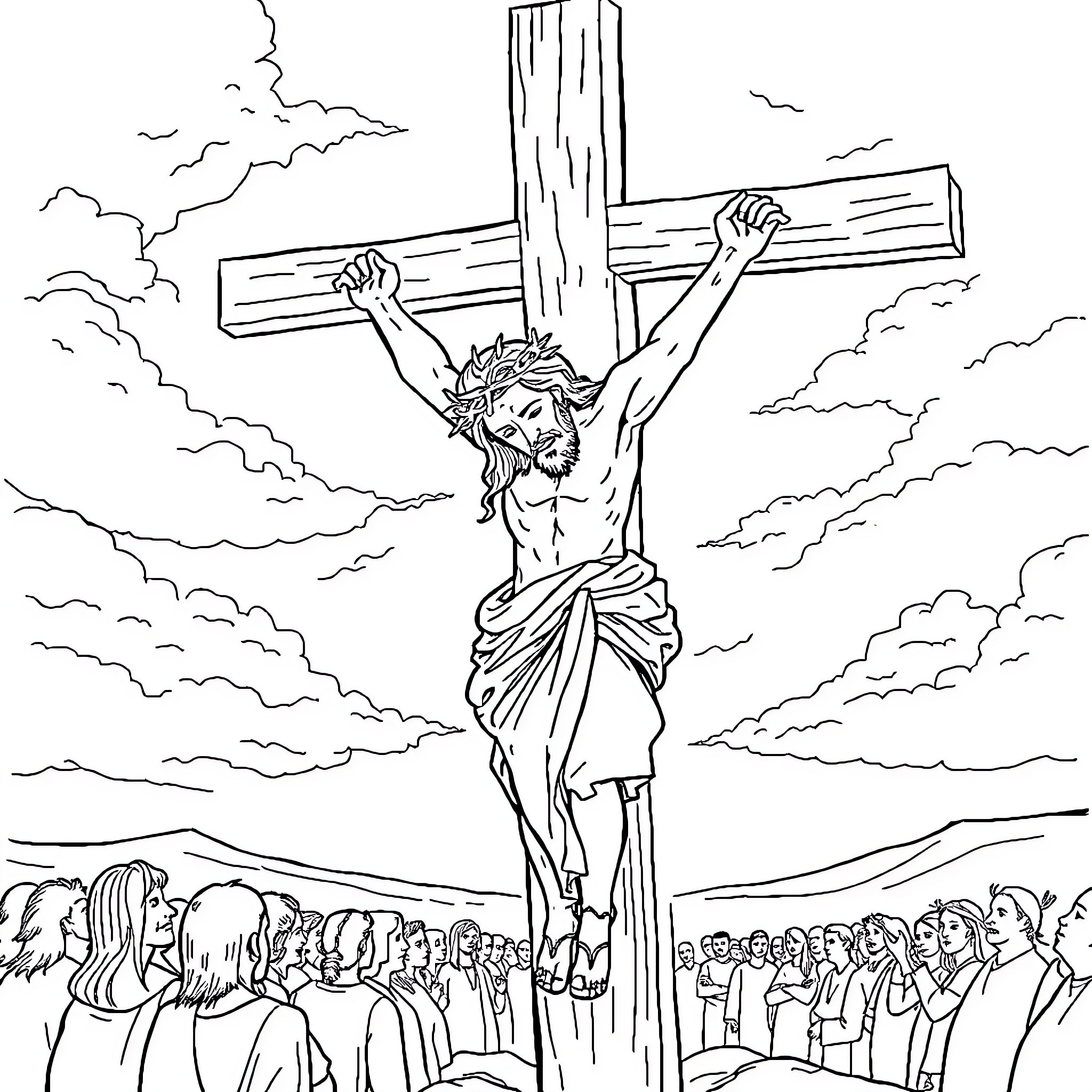 Best Jesus Coloring Pages (Free Printable PDF)