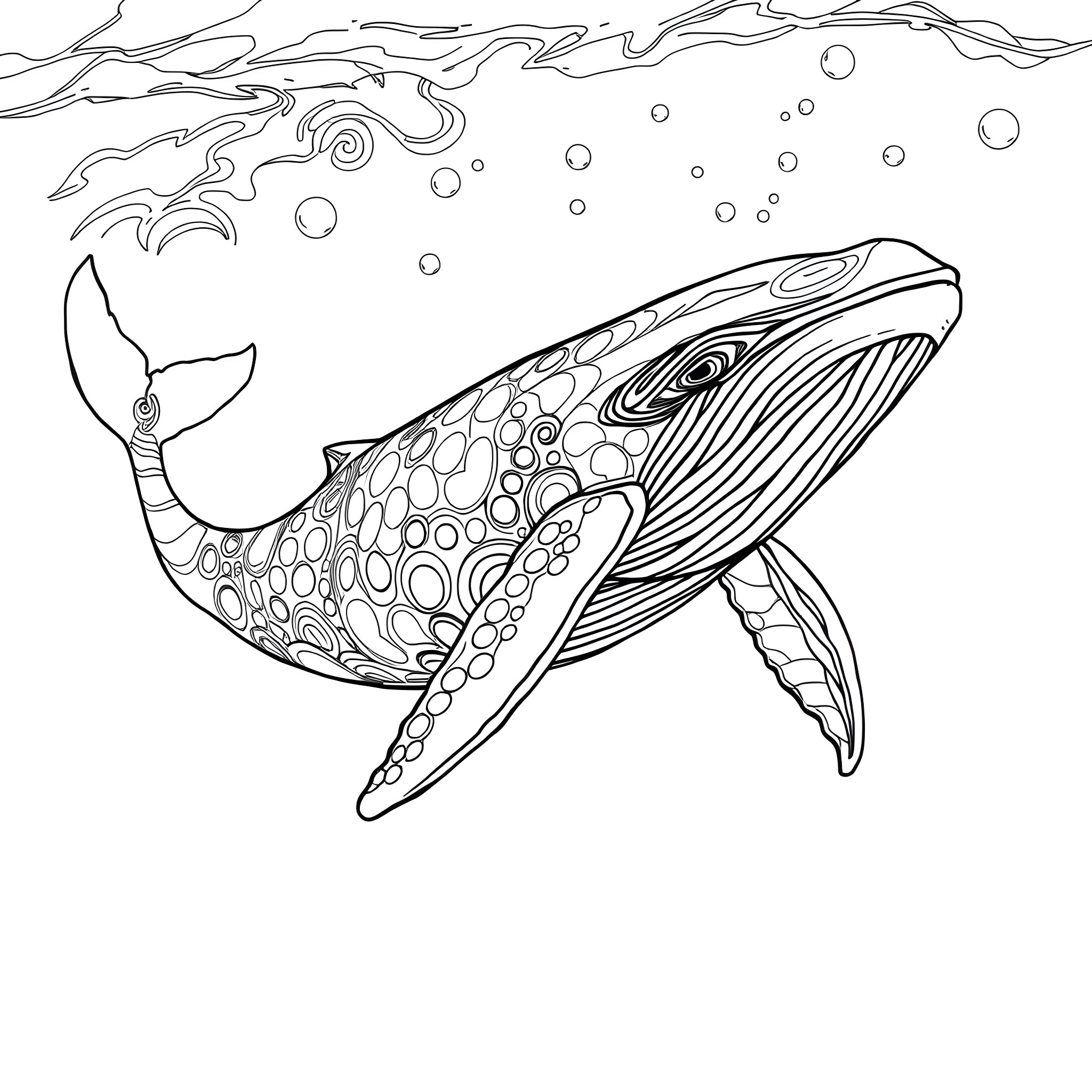 159 Best Whale Coloring Pages (Free Printable PDFs)