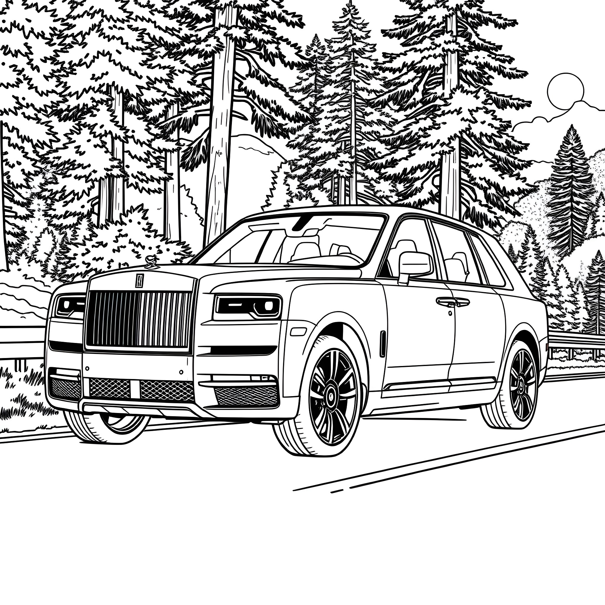 Best Rolls Royce Coloring Pages (Free Printable PDF)