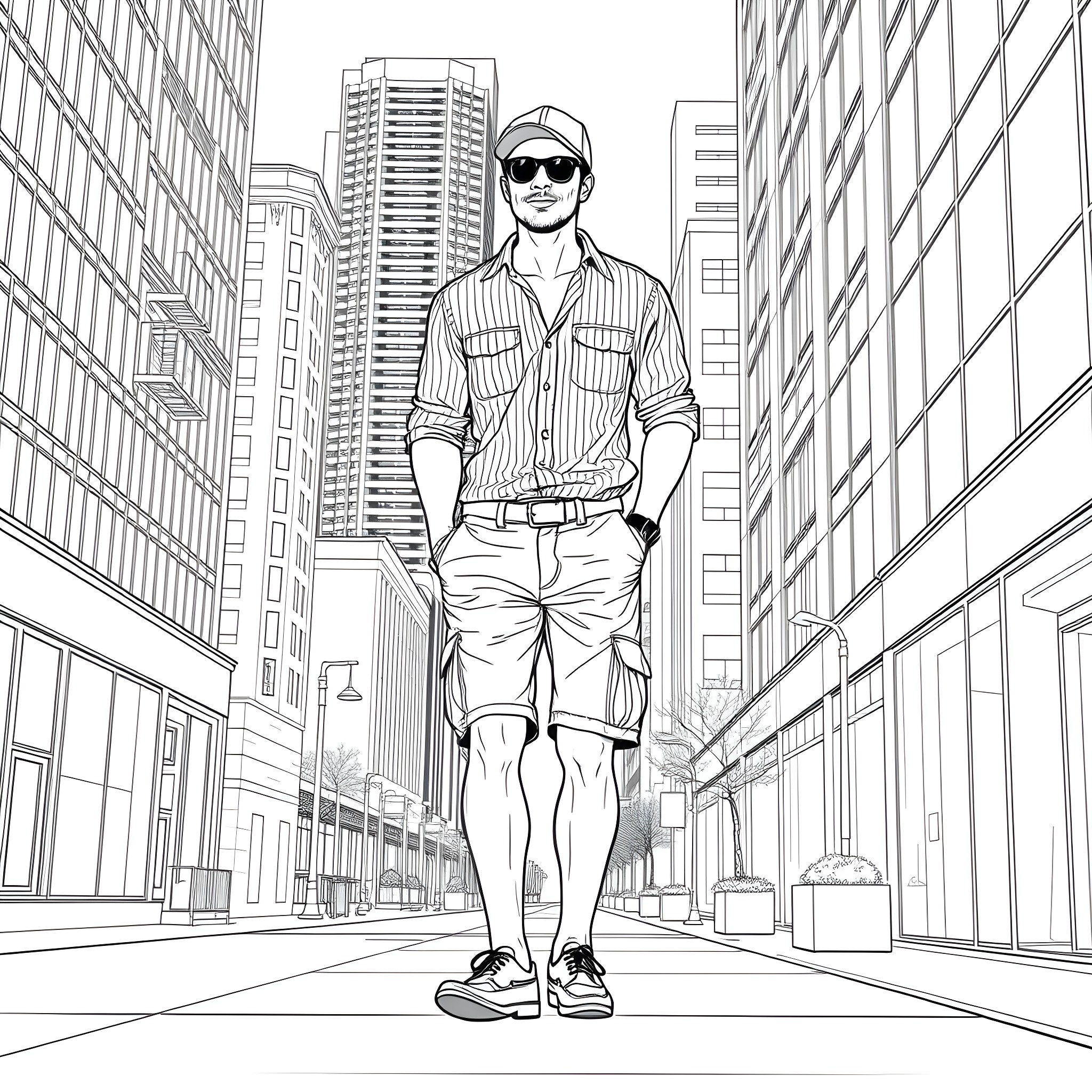 149 Best Man Coloring Pages (Free Printable PDFs)