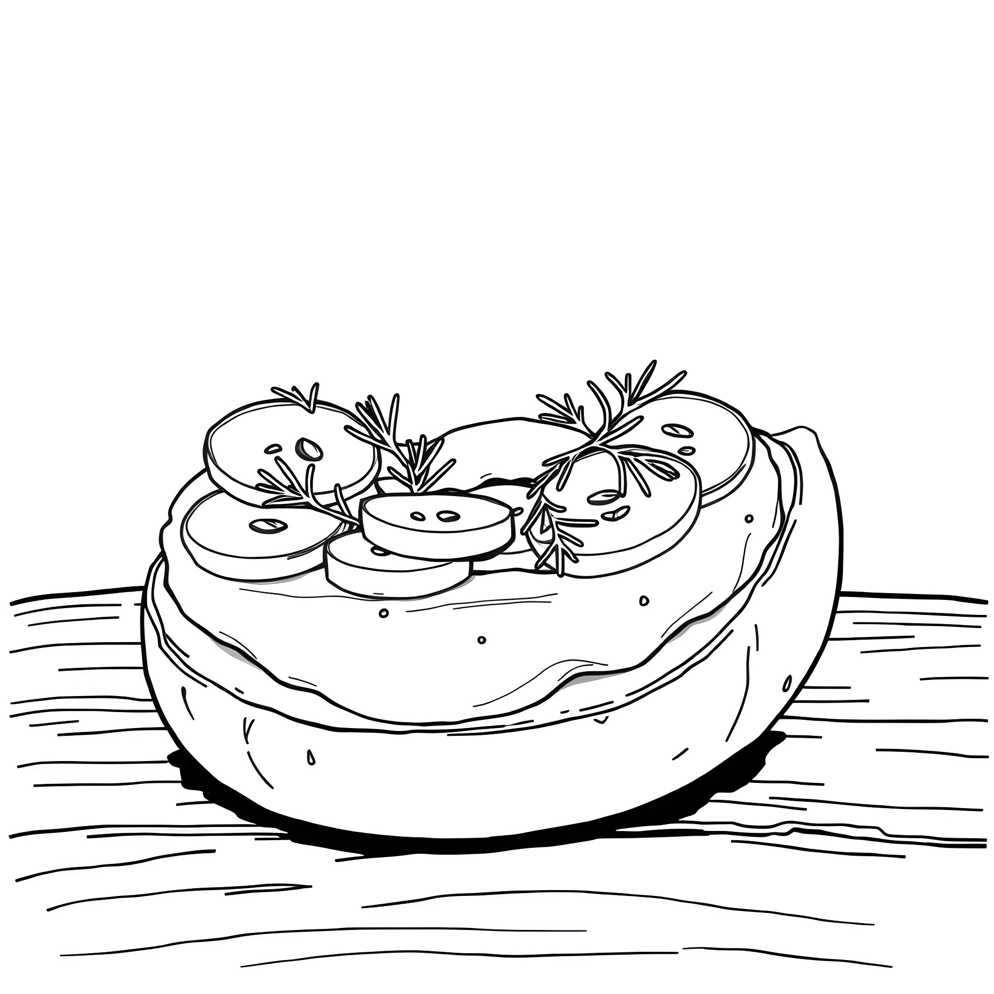 1 Best Bagel Coloring Pages (Free Printable PDFs)