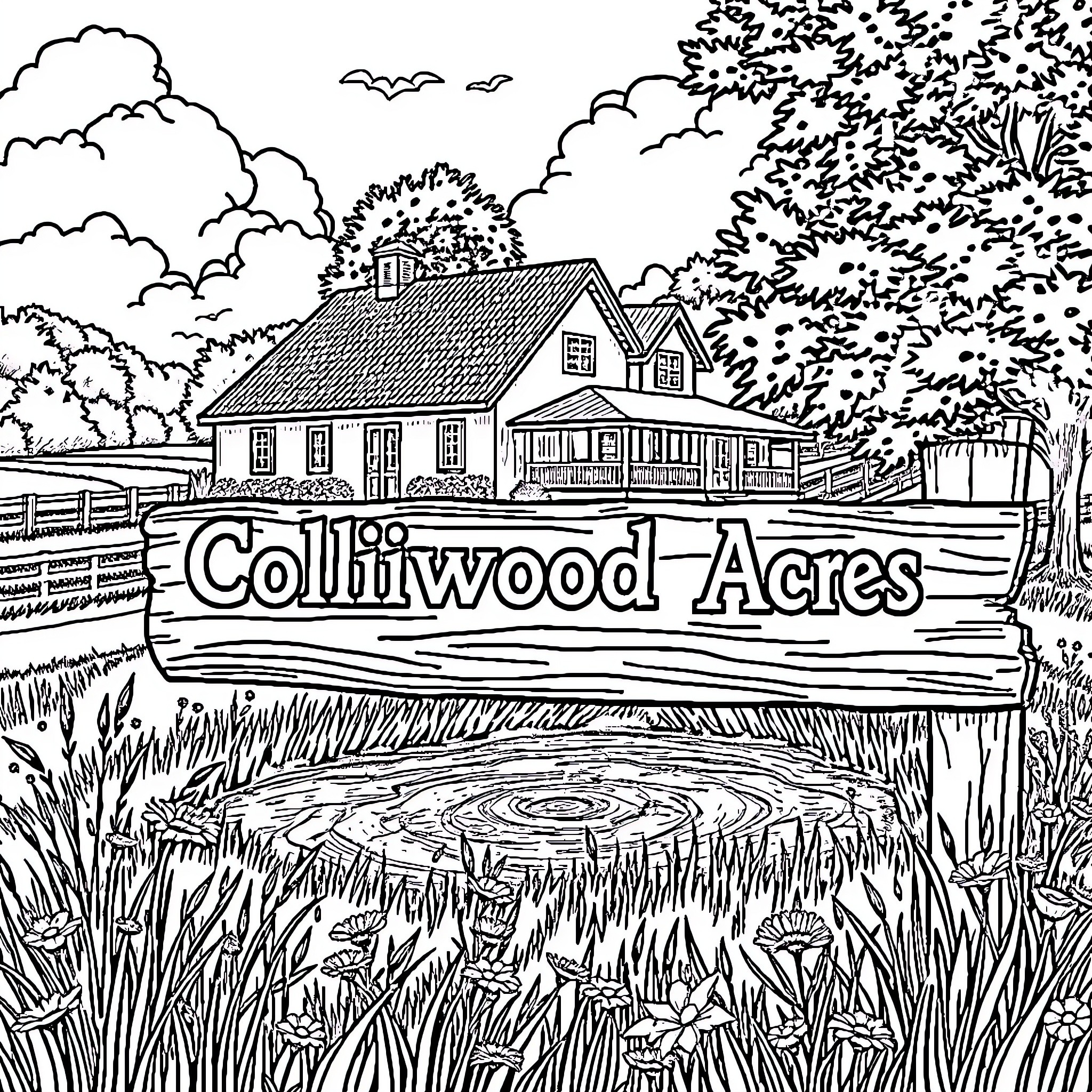 Best Farm Coloring Pages (Free Printable PDF)