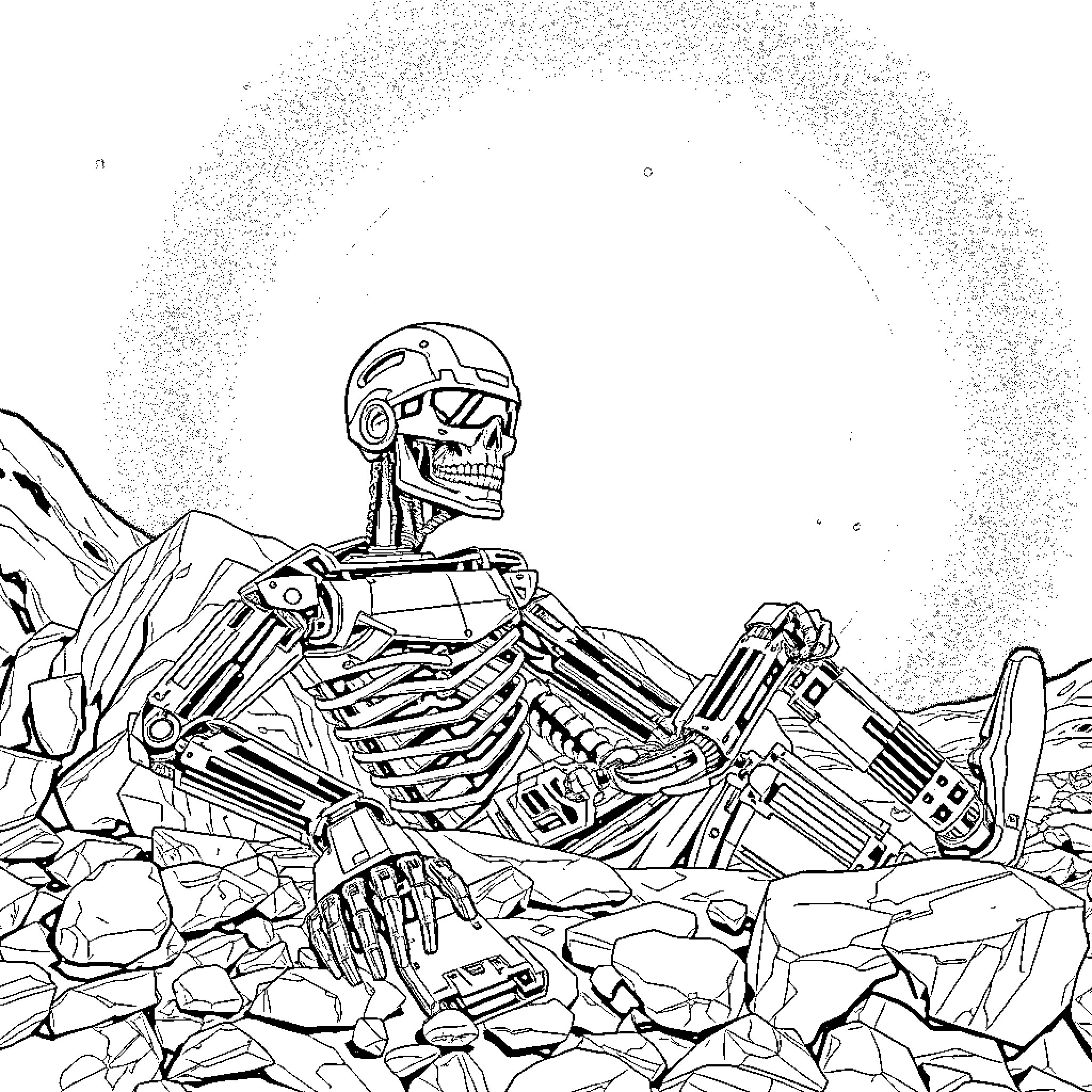 Best Terminator Coloring Pages (Free Printable PDF)