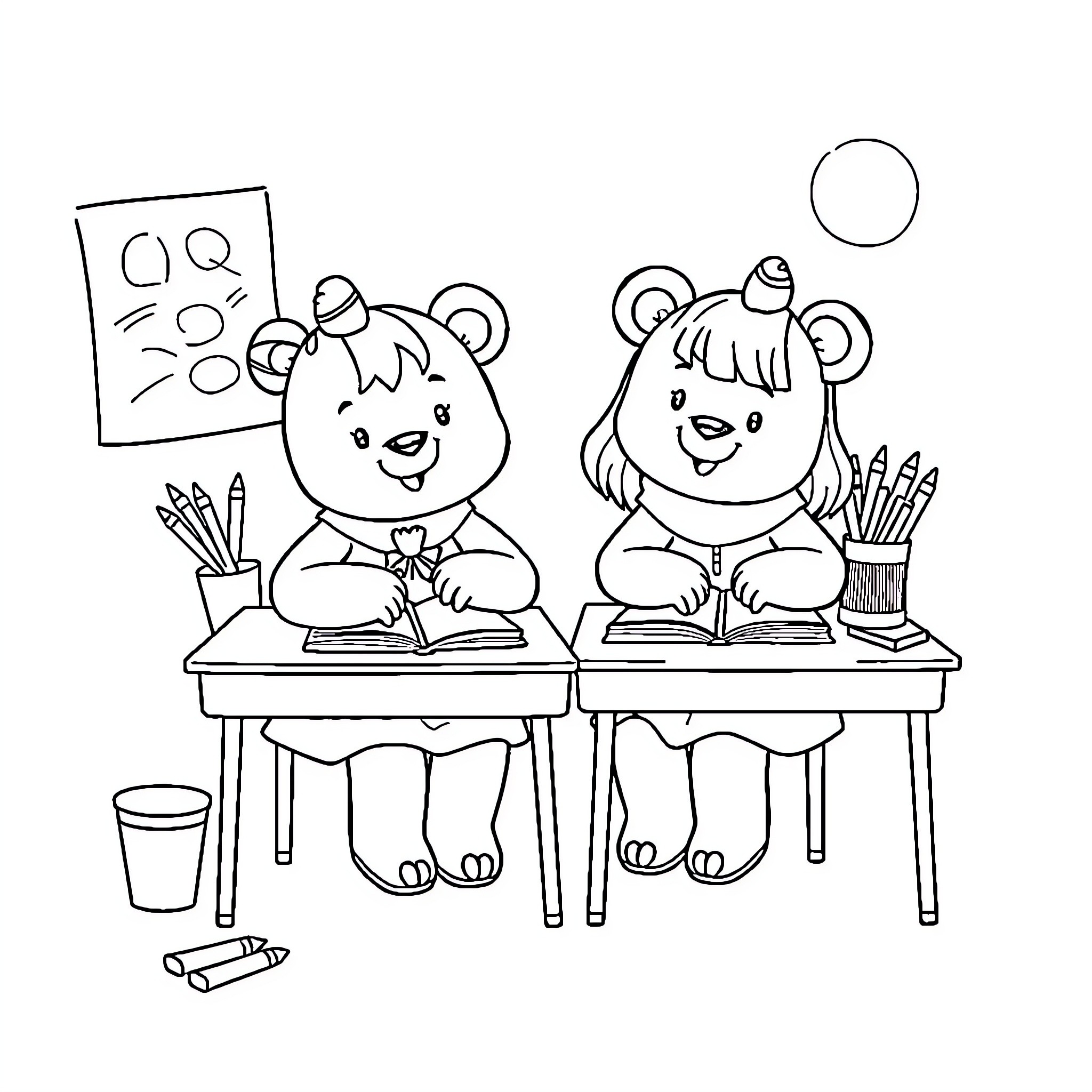 Best Bear Coloring Pages (Free Printable PDF)