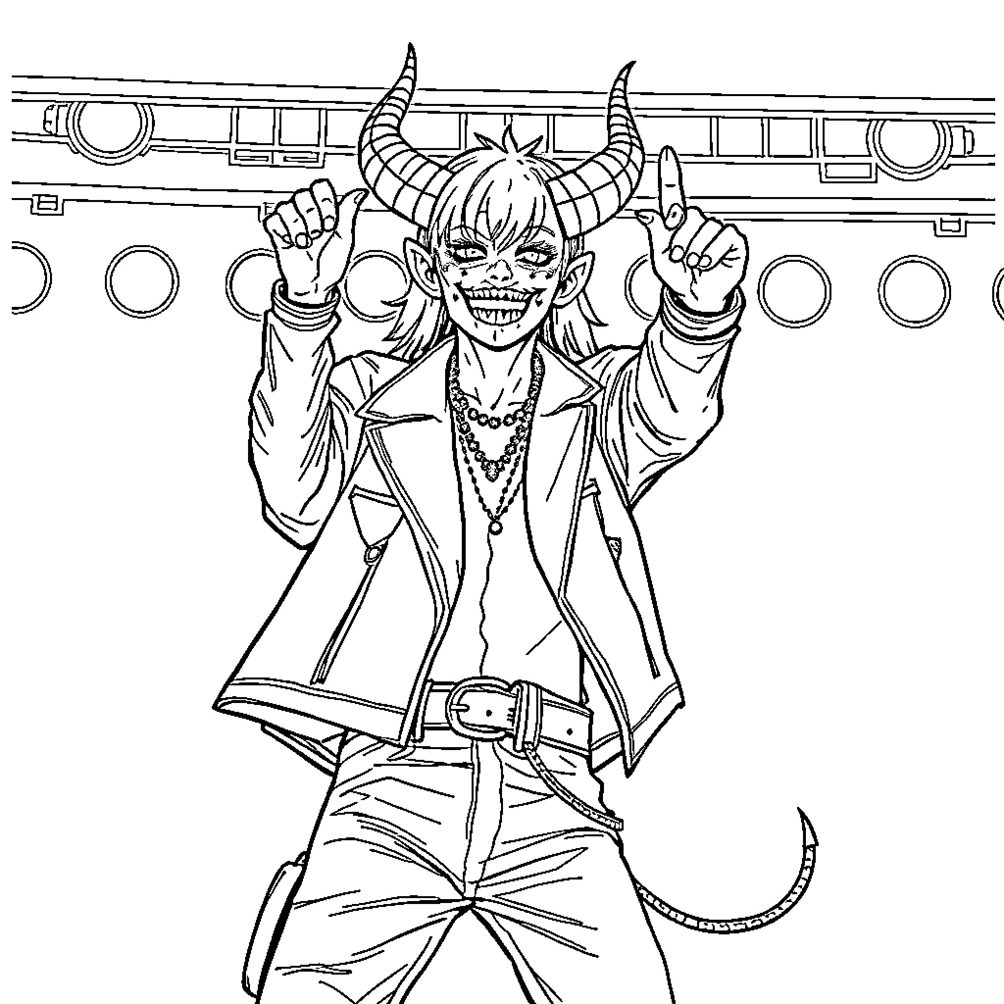 Best Demon Coloring Pages (Free Printable PDF)