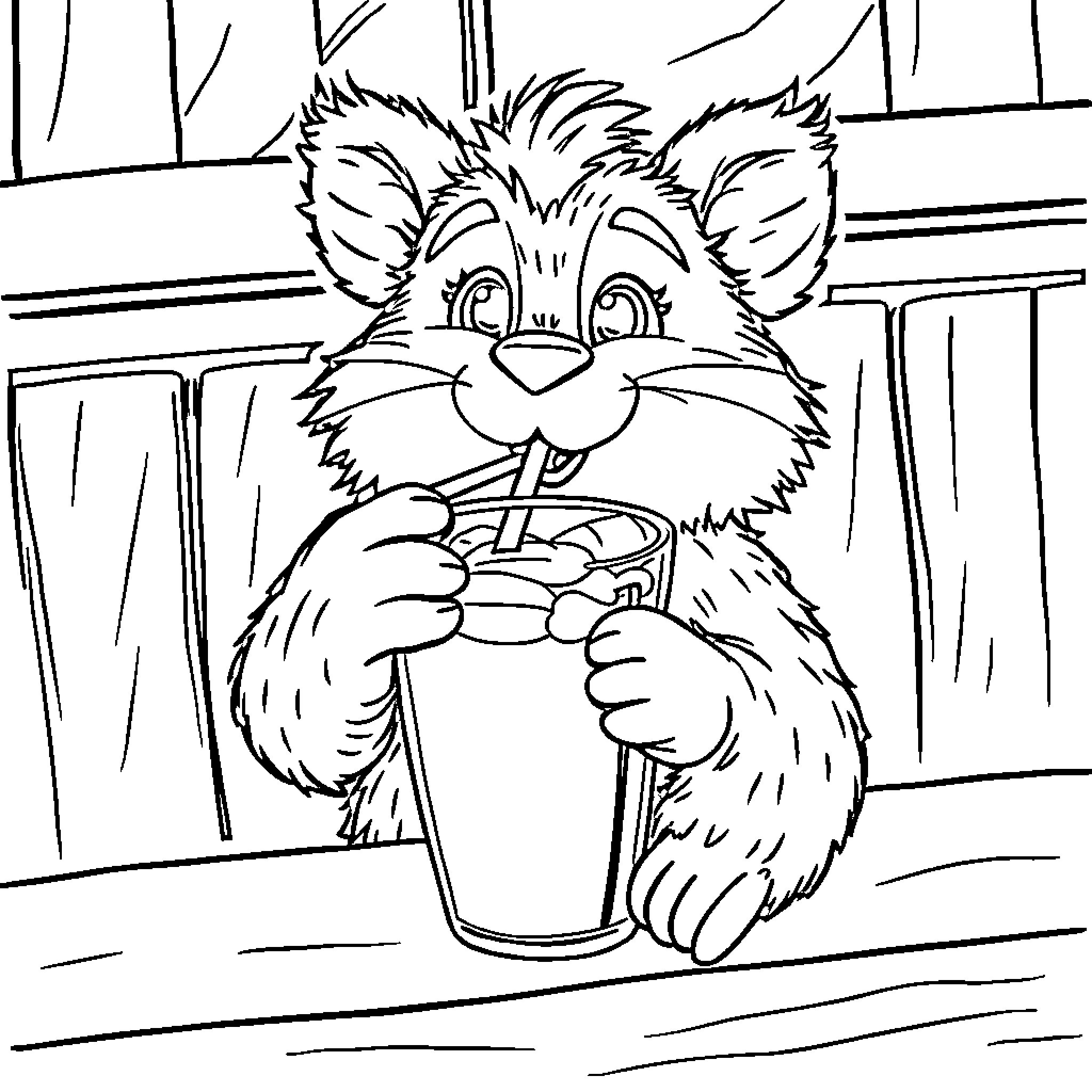 Best Furry Coloring Pages (Free Printable PDF)