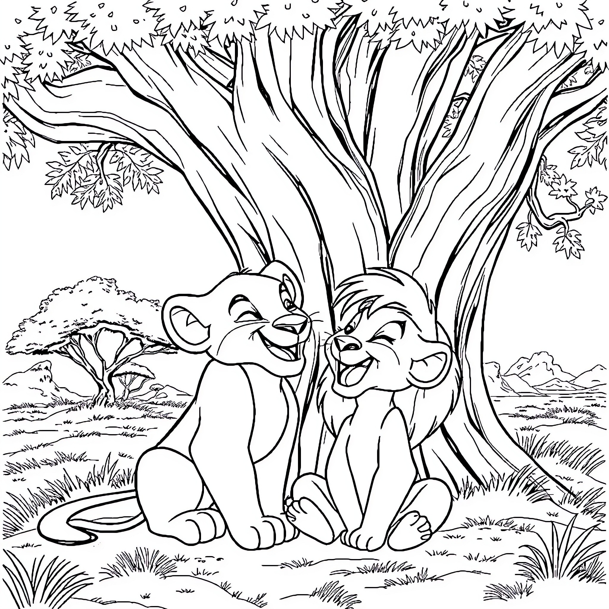 Best Simba Coloring Pages (Free Printable PDF)