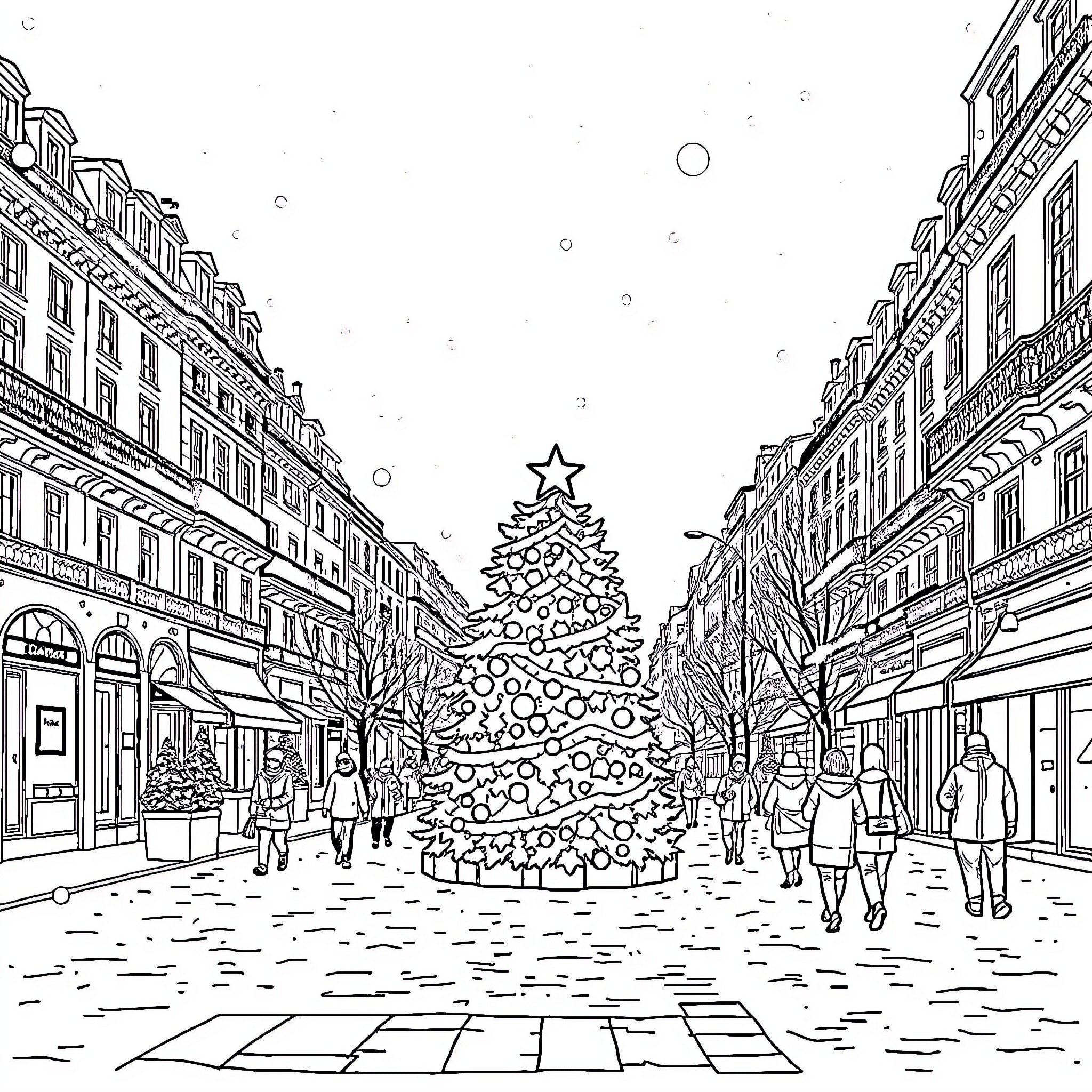 Best Christmas Coloring Pages (Free Printable PDF)